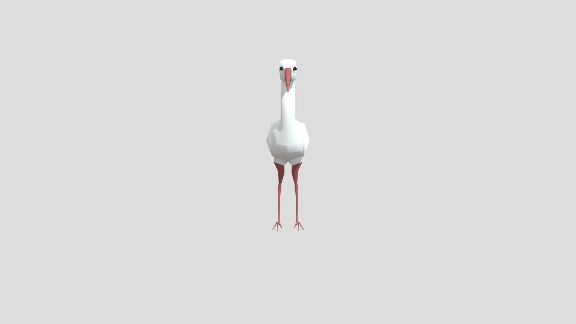 Stork - 3D model by syahireye (@syahireye_) [465b0f4] - Sketchfab