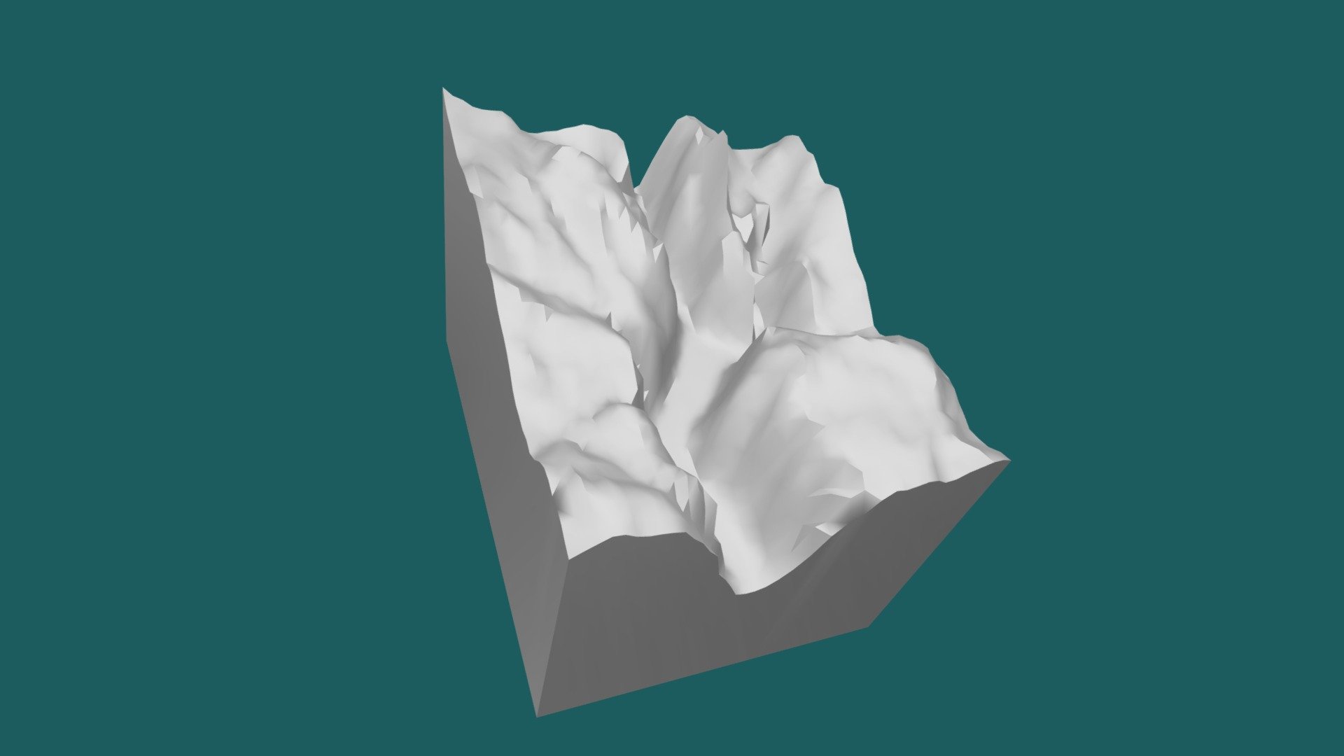 touchterrain - Yosemite - Download Free 3D model by Ian G (@yoiang ...