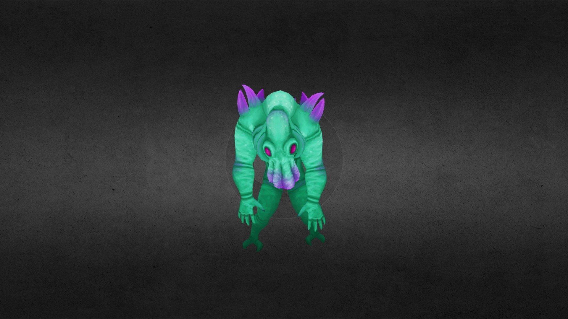 Alien Leech Mesh (WIP) - 3D model by Aaron Lutes (@alutes01) [465e4d0 ...