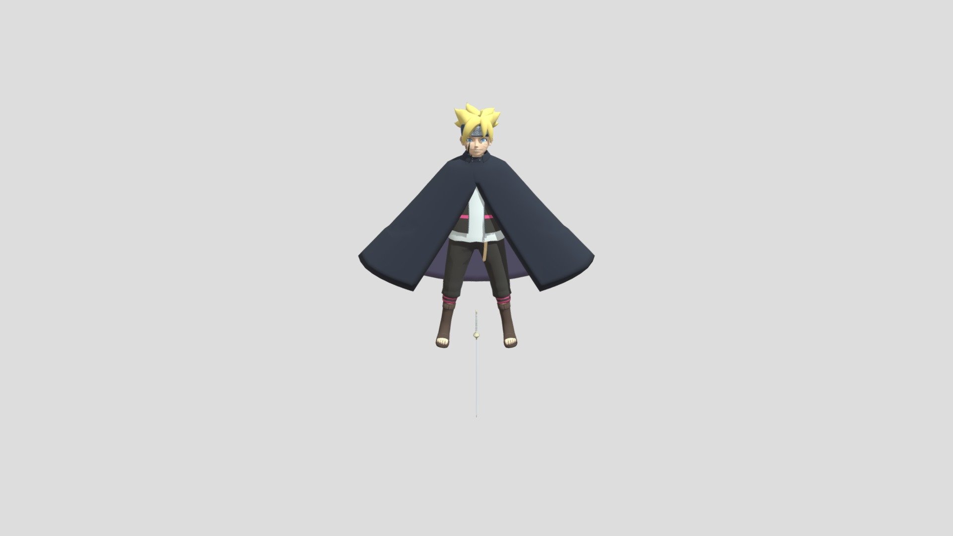Boruto Uzumaki - Download Free 3D model by Gabriel.De.Almeida.Teixeira ...