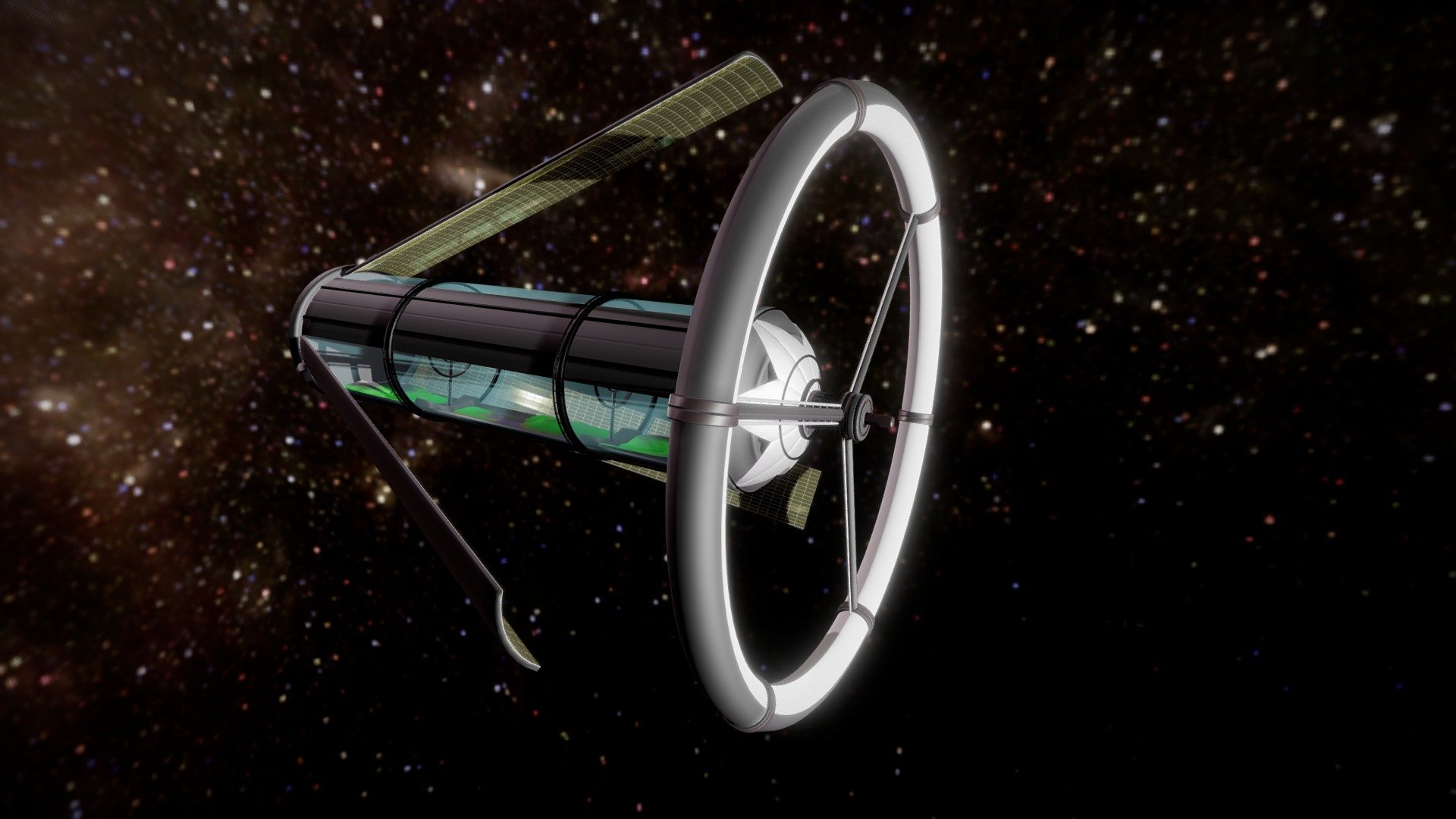 Space Habitat (MegaStructures Daily) - Download Free 3D model by mickey ...