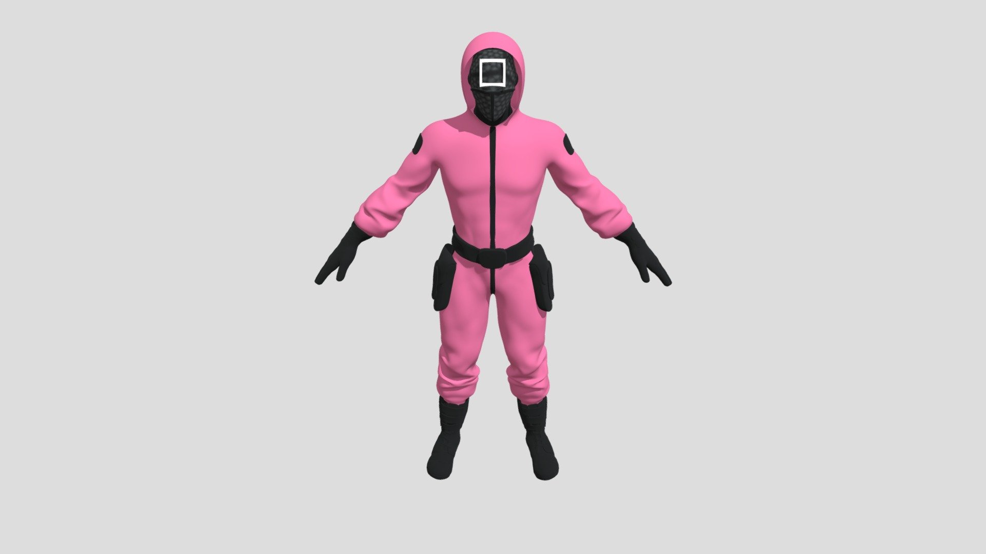 rectangle character squid game free download - Download Free 3D model ...