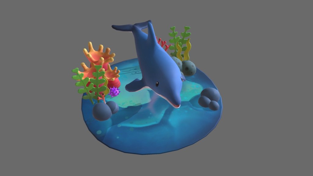 under the sea 02 - 3D model by 3dmonster [4662190] - Sketchfab