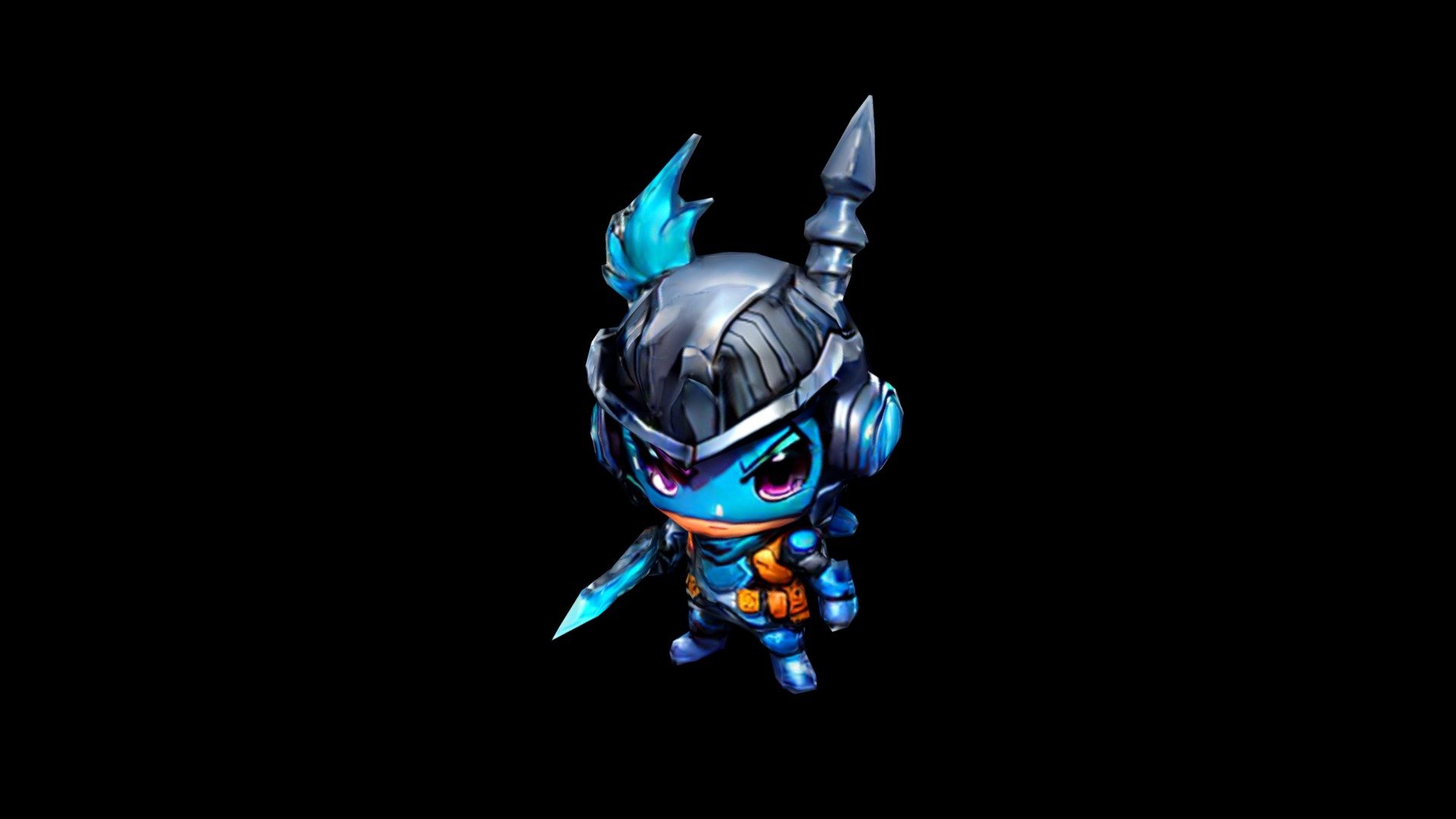 "Fierce Female Paladin" The image portrays a fie - Download Free 3D ...
