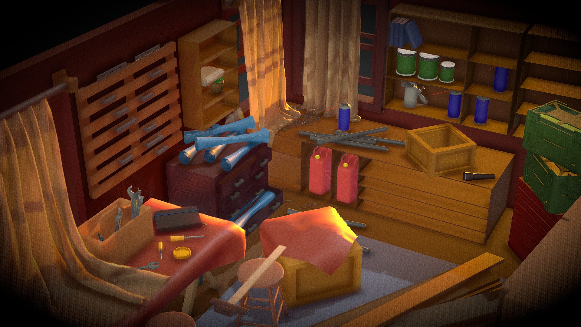 Room Obj - 3D model by ToniH (@ToniHodges) [4664001] - Sketchfab