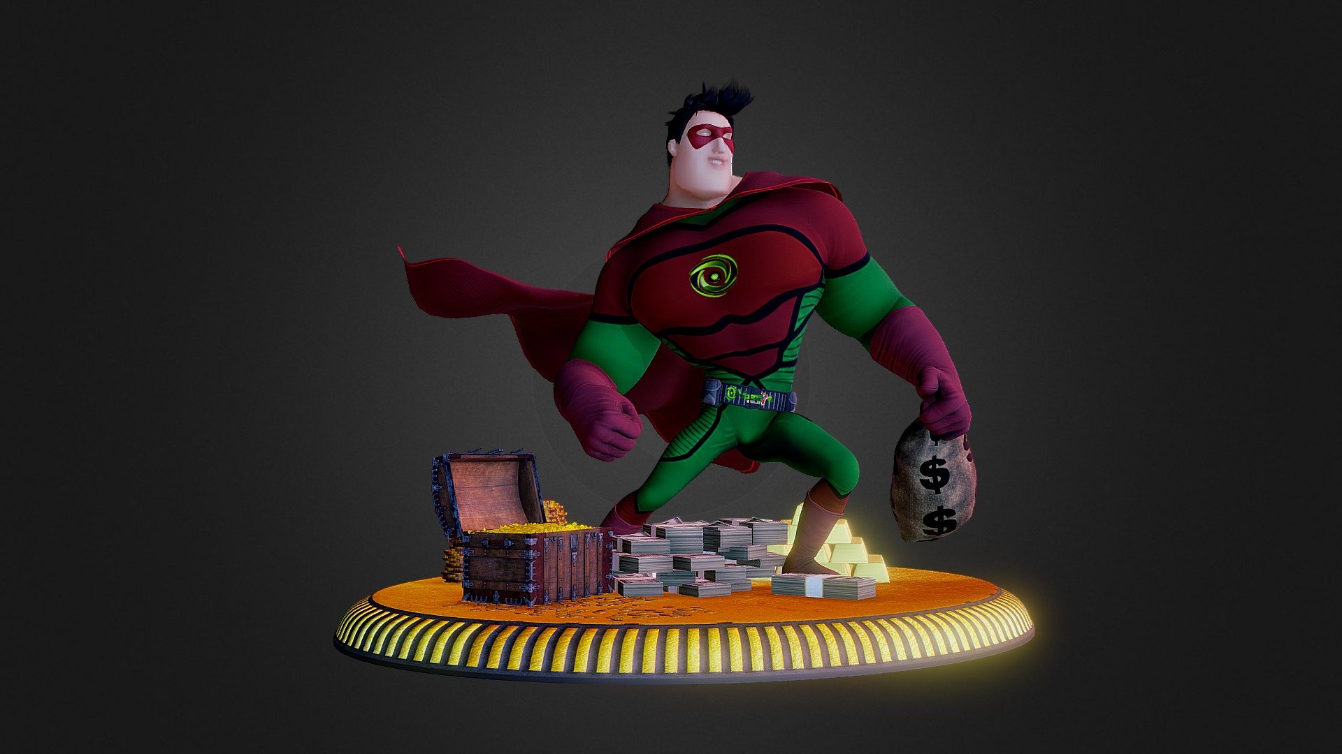 VorteXz - 3D model by Natalija.Soto [4666cd7] - Sketchfab