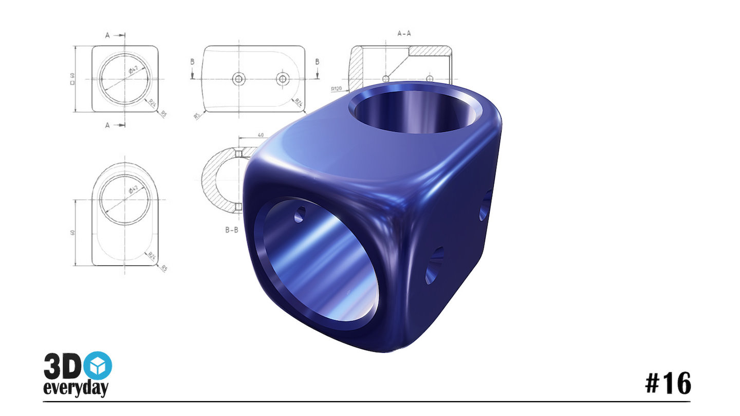 Day#16: CAD object - Download Free 3D model by JuanG3D [4668831 ...
