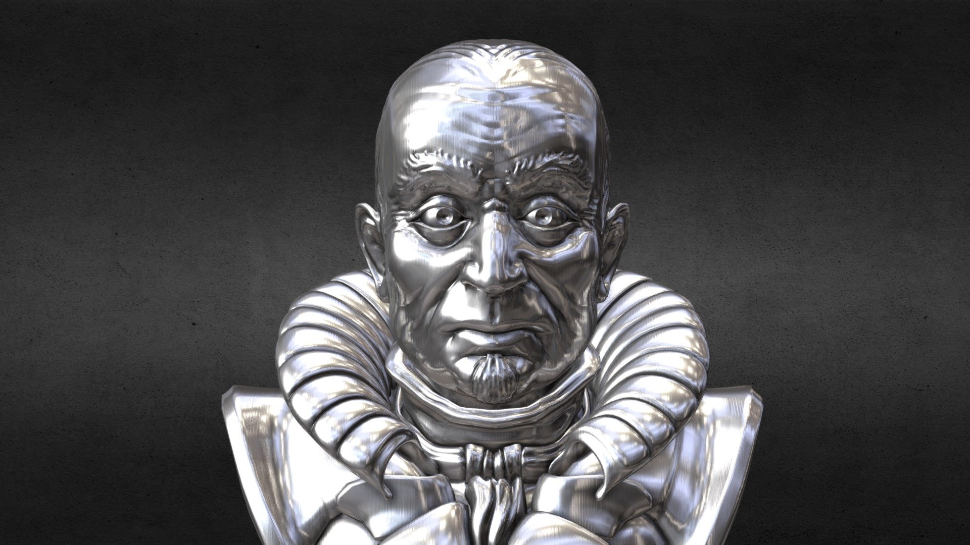 Silver Lord (sculpt, original concept) - Buy Royalty Free 3D model by ...