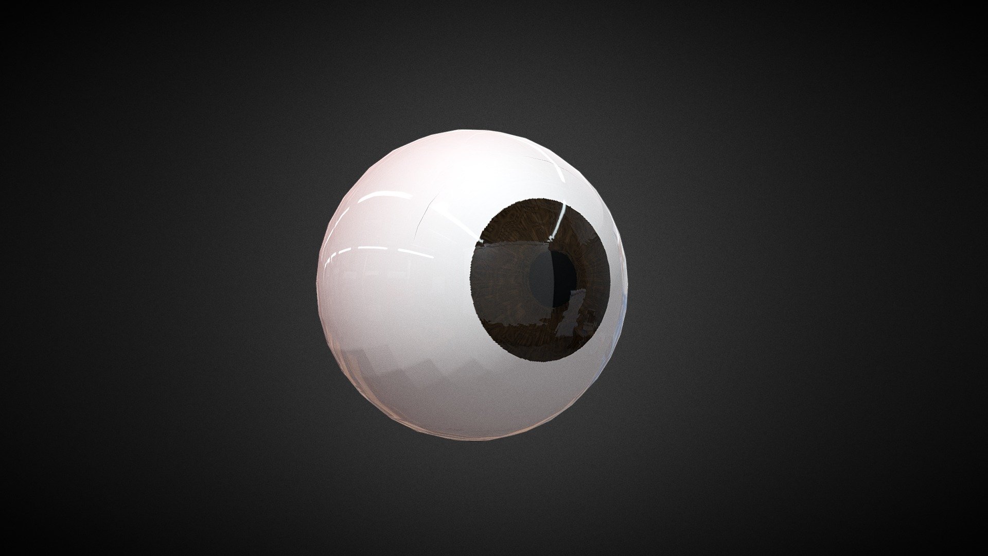 Simple Eye - Download Free 3D model by Safat_Rules [46693fb] - Sketchfab