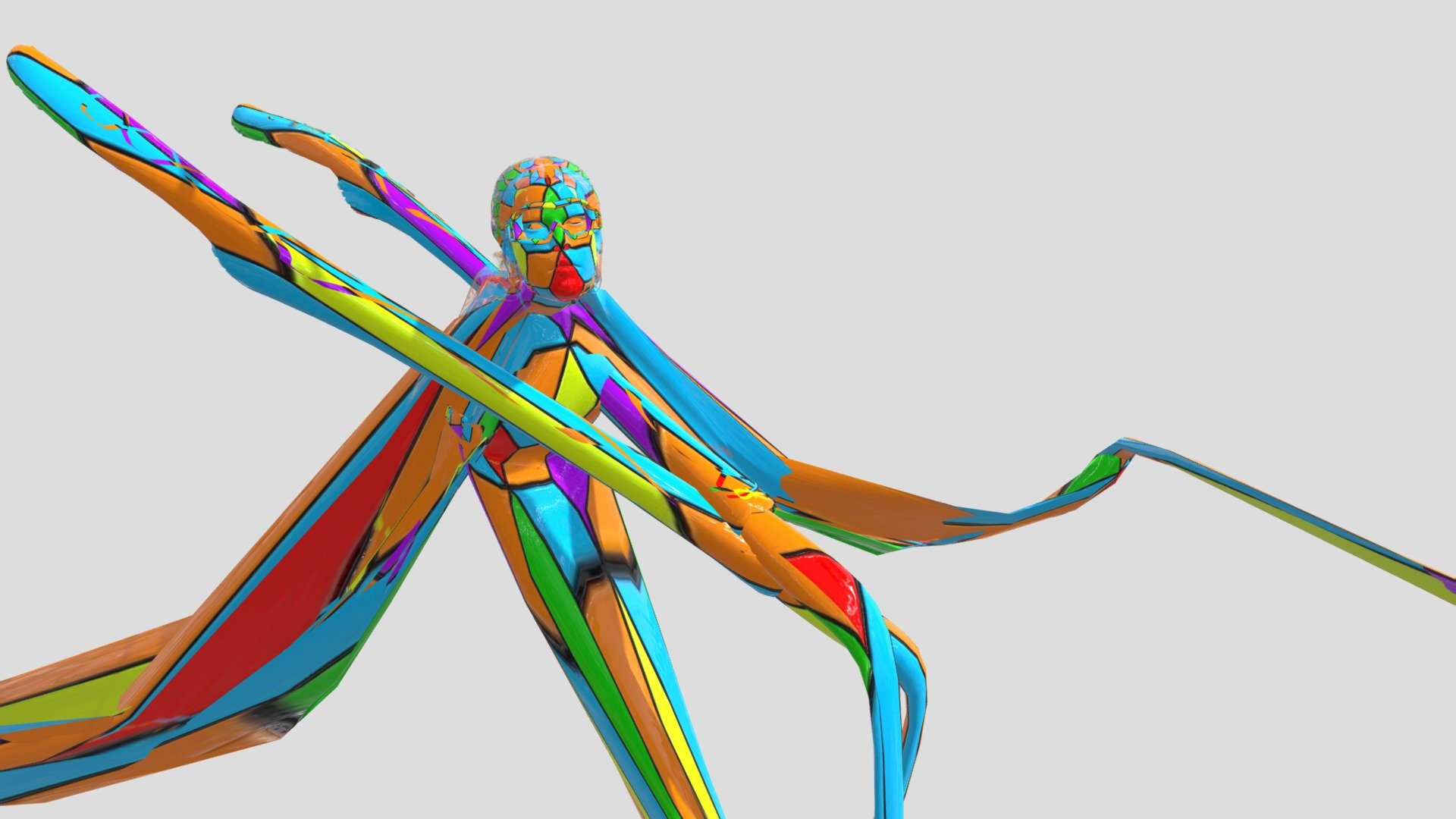 Human Bug - 3D model by TOY Studio (@toy_studio) [466afd9] - Sketchfab