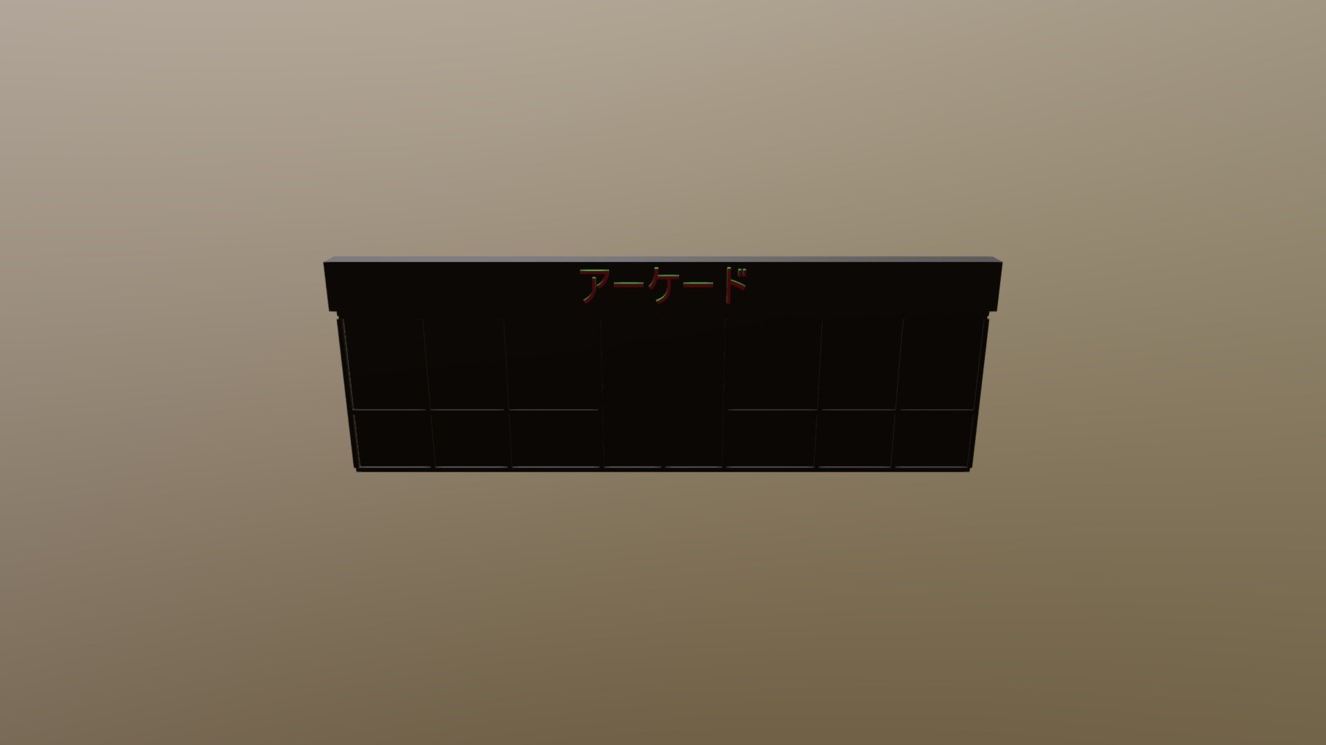 Store Front Arcade - 3D model by Danny Lewis Game Design (@danzstar ...