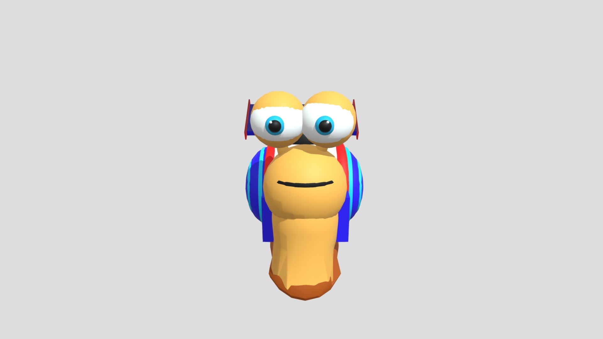 Turbo The Snail - Download Free 3D model by Peppino fnaf pizza tower ...