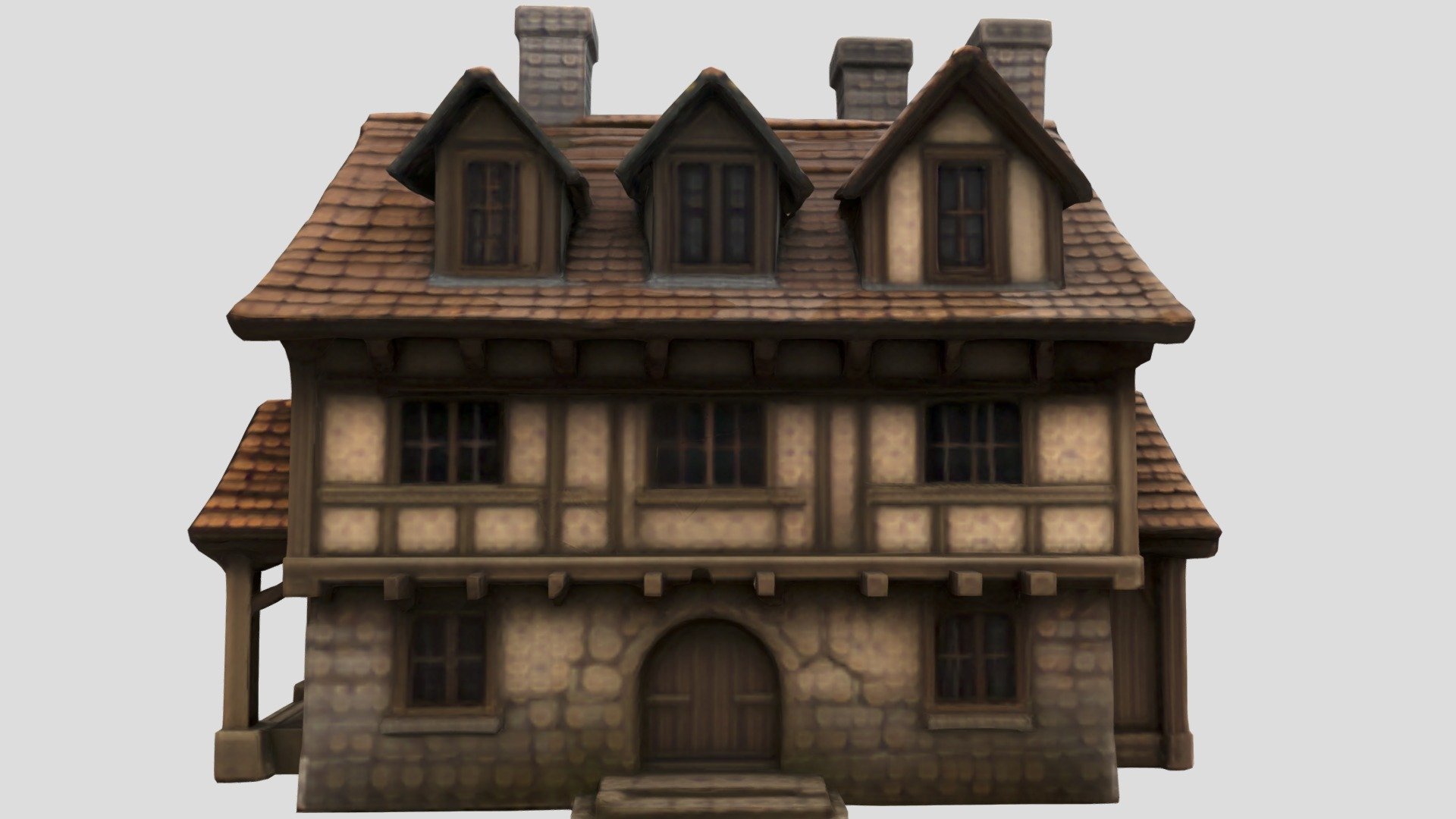 Medieval-{X}-Manor_'North' - Download Free 3D model by -X-ScornGames ...