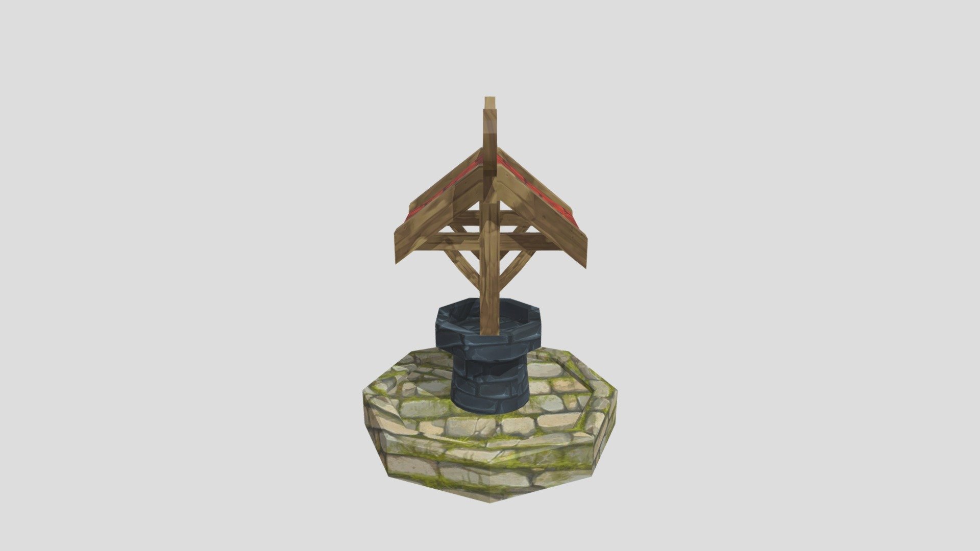 Finished Well Maya - 3D model by EdenChisnallArt [466f04a] - Sketchfab