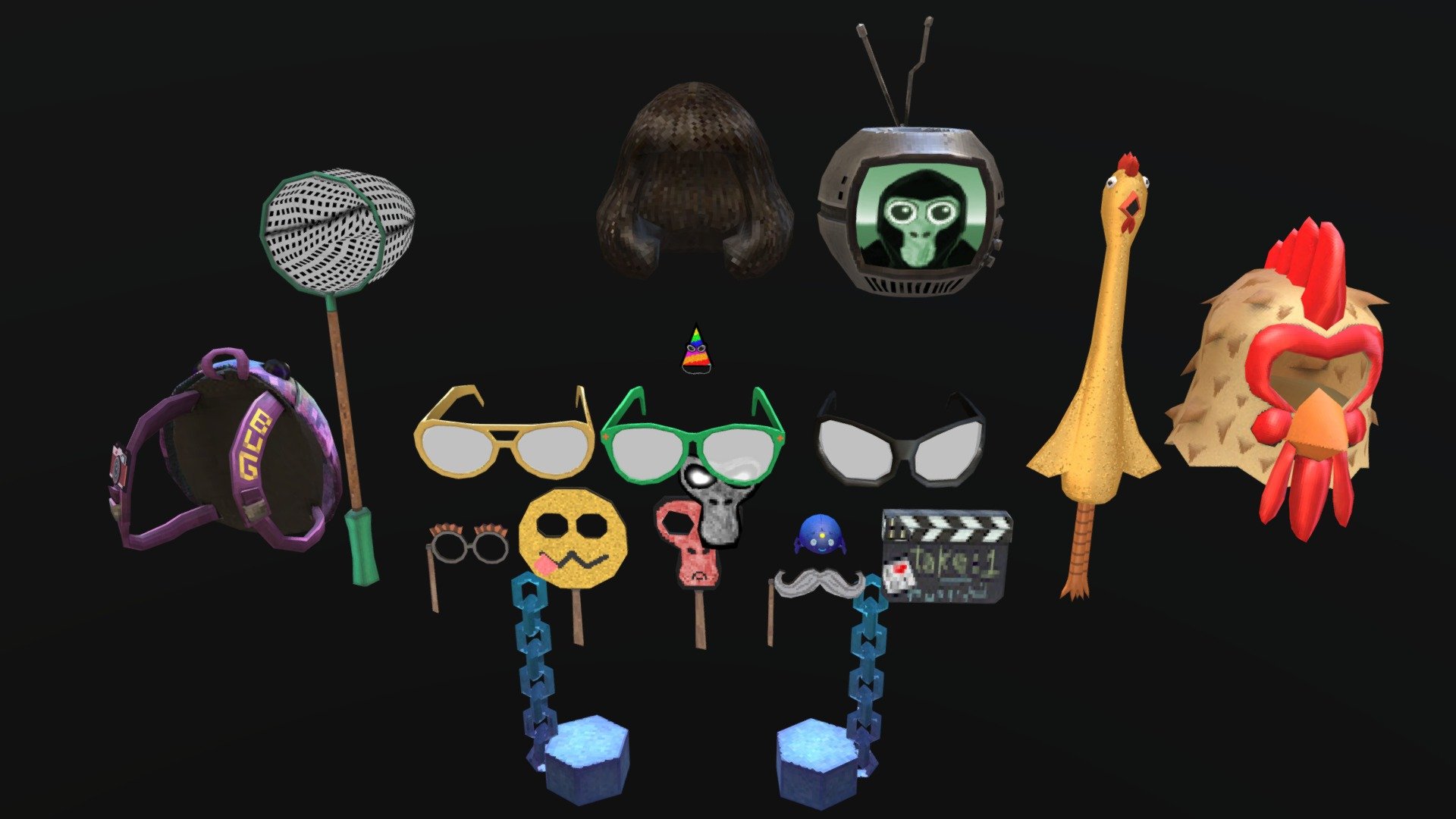 Prop Hunt Cosmetics - Download Free 3D model by wiz (@wizker) [466fdc9 ...