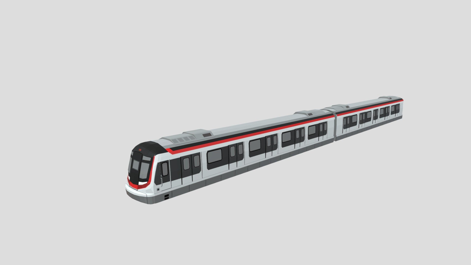 Train (Hong Kong East Rail line) - Buy Royalty Free 3D model by ...