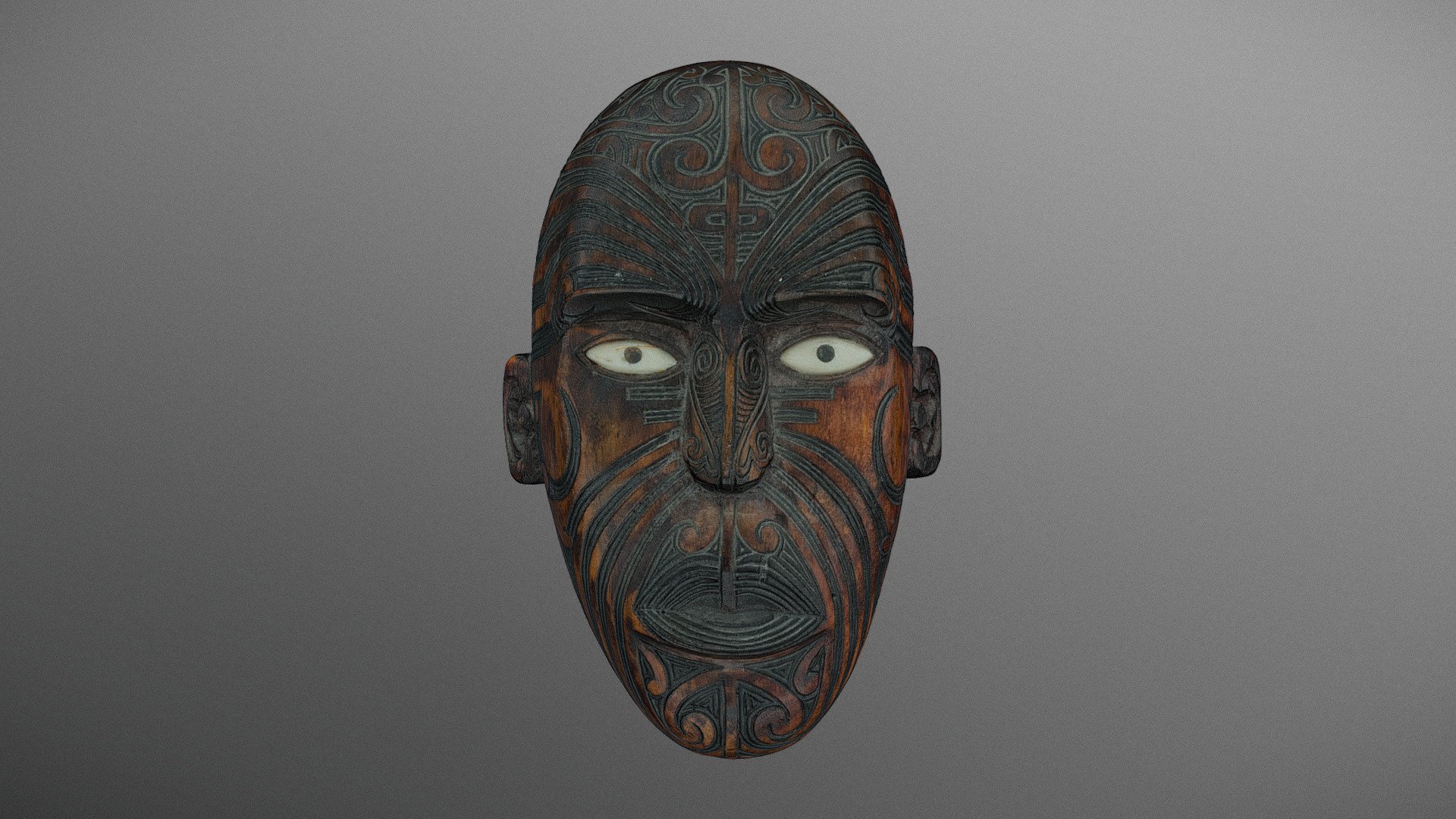 Maori mask - Buy Royalty Free 3D model by matousekfoto [4670075 ...