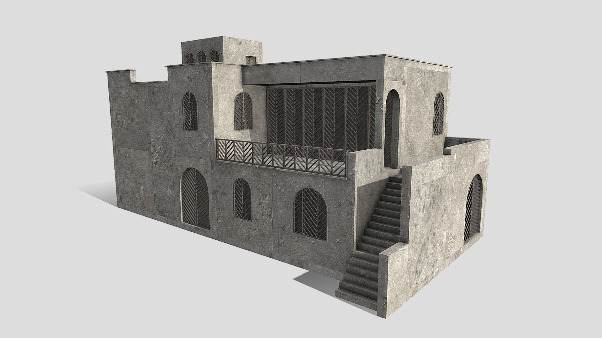 Middle East Building - Buy Royalty Free 3D model by Sengchor [467115c ...