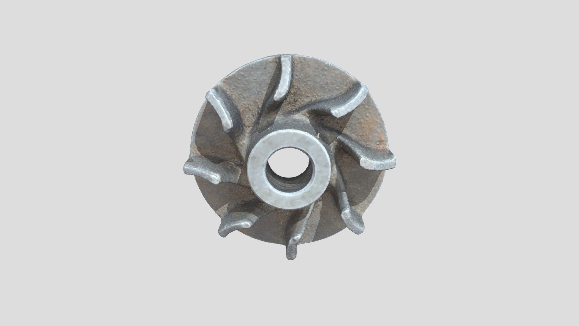 Rotor semiabierto de bomba centrìfuga - 3D model by 3Dfotogramétrico ...