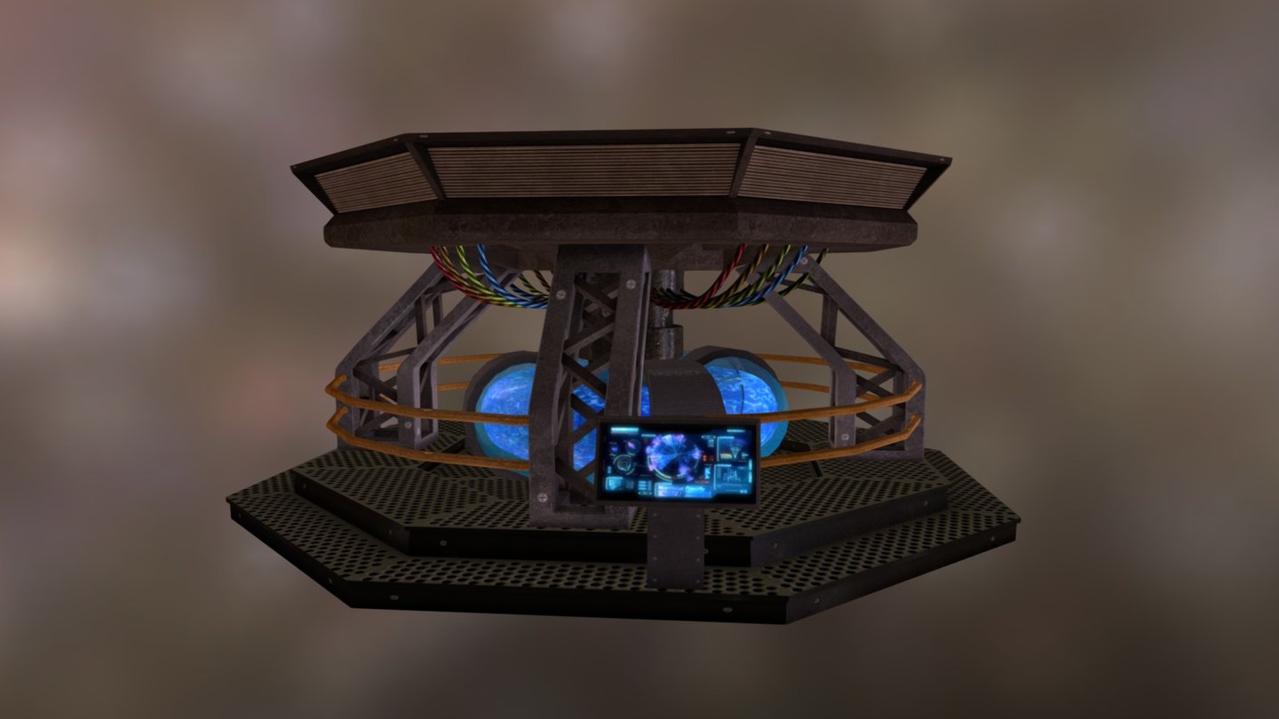 Reactor - 3D model by Erik Capistran (@erikcapistran) [4672ad4] - Sketchfab