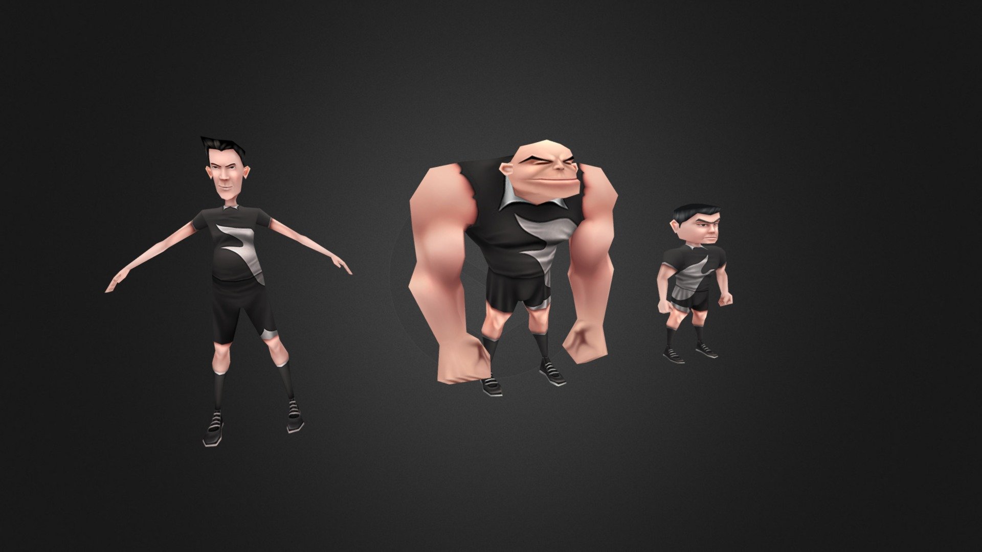 Cartoon Style Characters - 3D model by simviz.net (@simonscat) [4672b0e ...