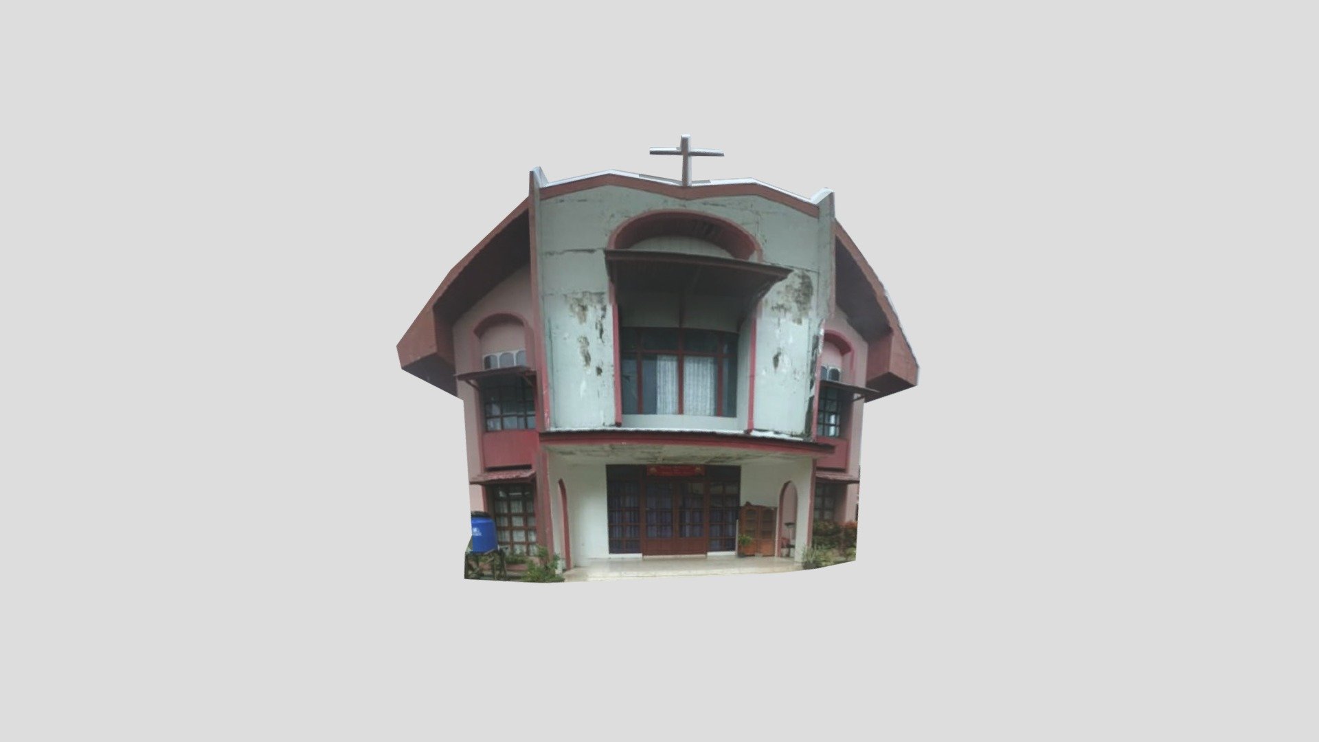 gereja kristen - Download Free 3D model by tasyaaw [4672b34] - Sketchfab