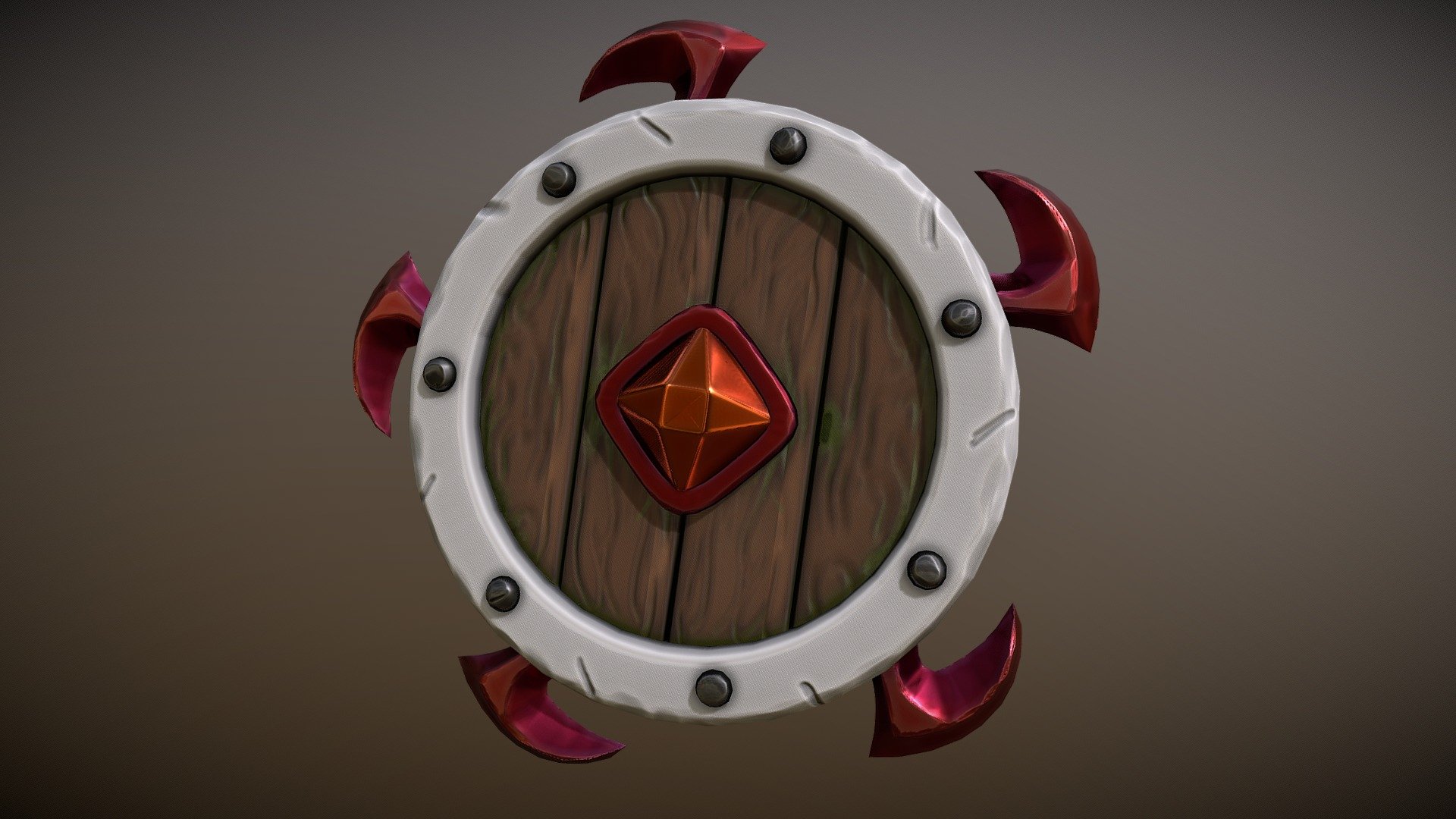 Shield of Fire - Download Free 3D model by Devrim Kutlu (@devrimkutlu ...