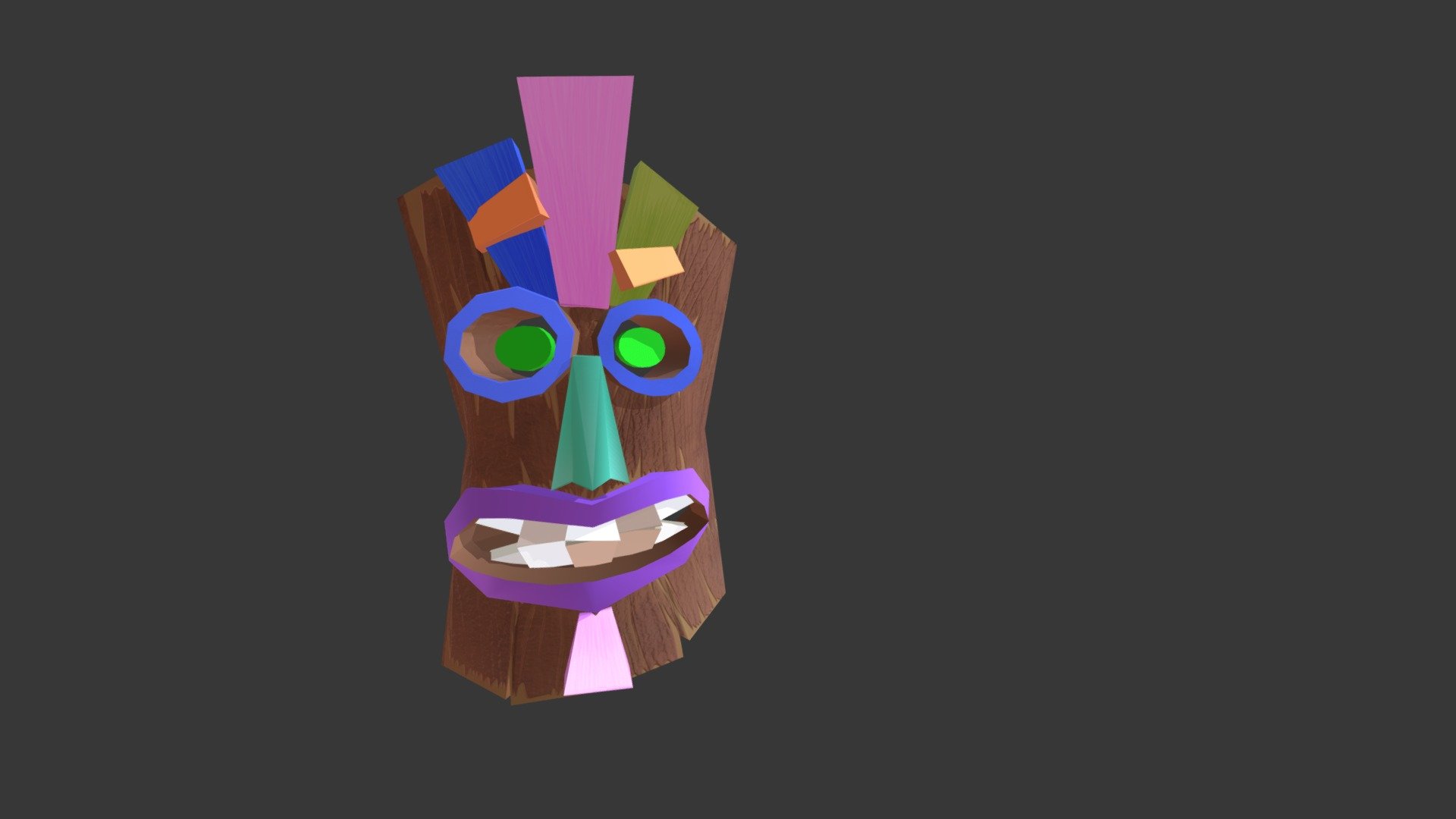 Tiki Mask *WIP* - Download Free 3D model by MilenaS [4675035] - Sketchfab