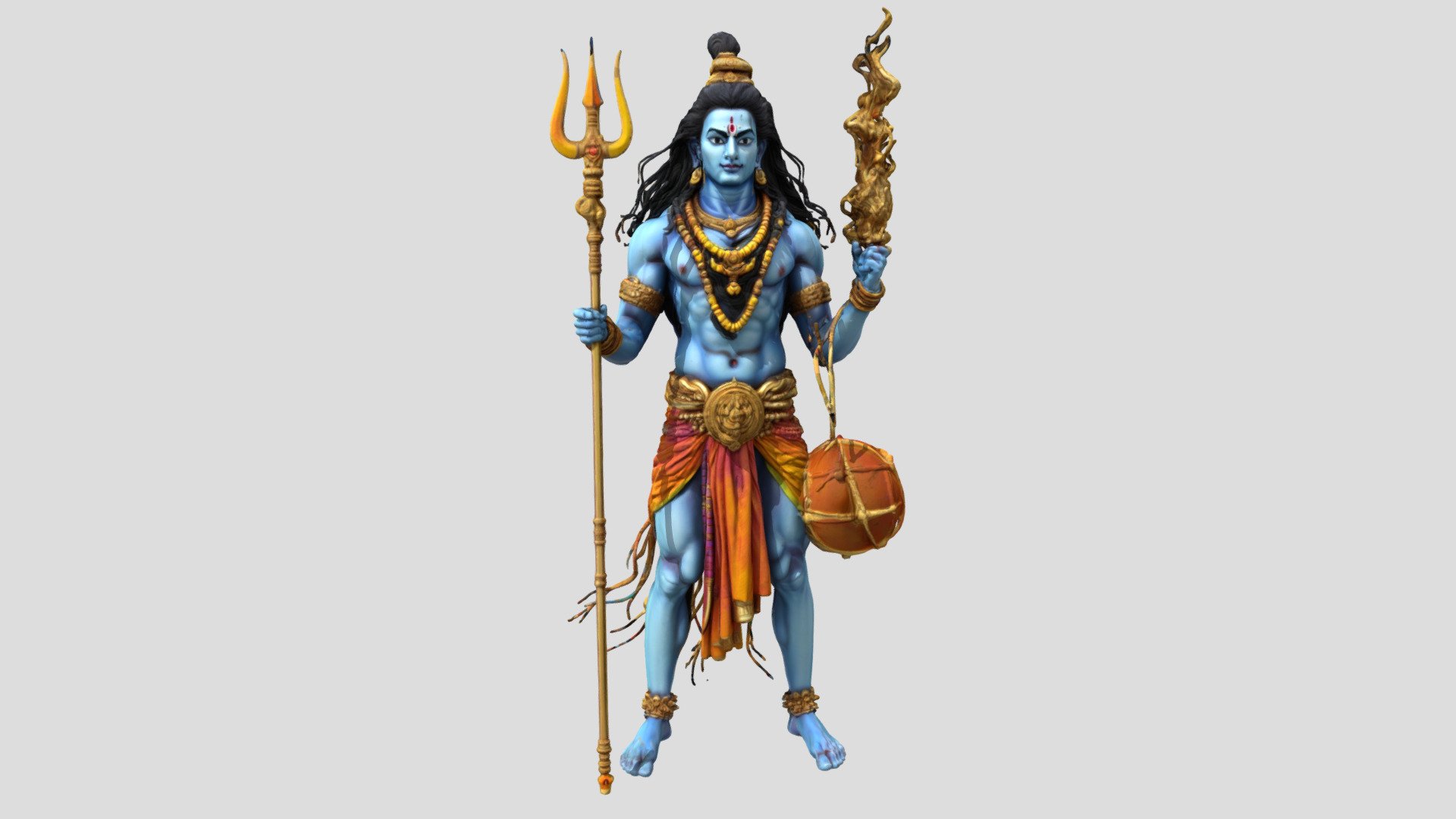 Shiva - Hindu god - Download Free 3D model by Brian Trepanier (@CMBC ...