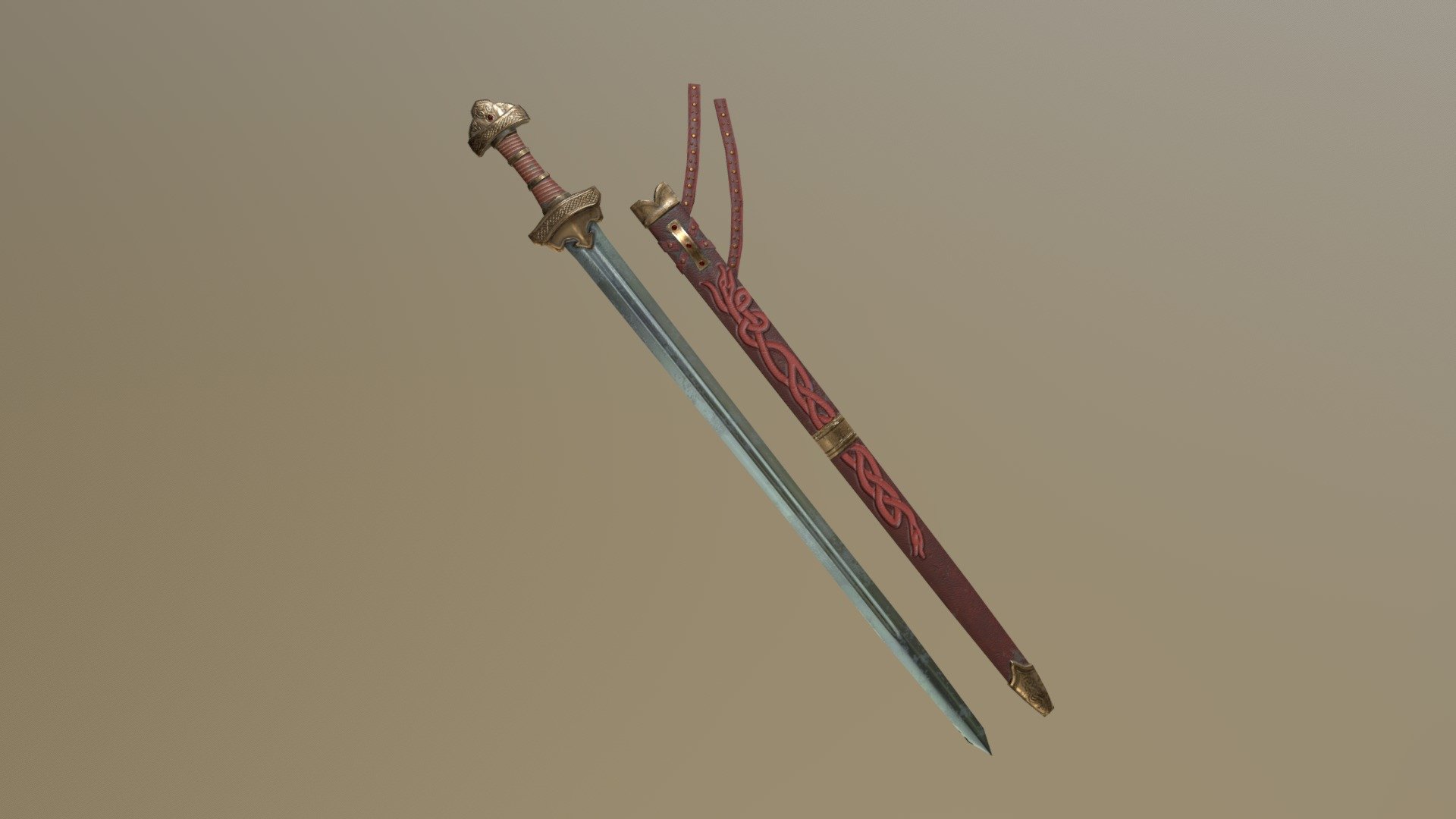 Royal Sword - 3D model by philsip [467589e] - Sketchfab