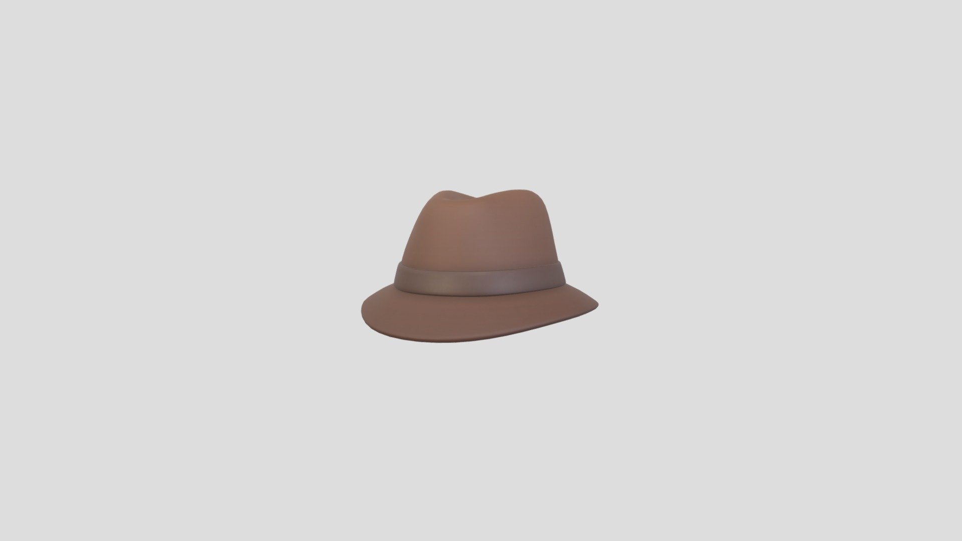 Cartoon Fedora Hat - Buy Royalty Free 3D model by Cartoon Objects ...