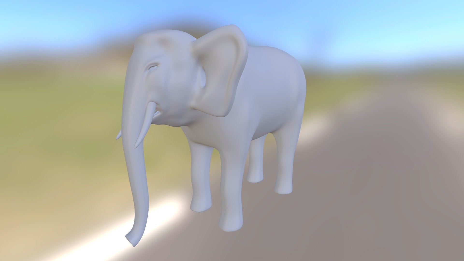 Elephant - 3D model by gauravjain285 [4676605] - Sketchfab