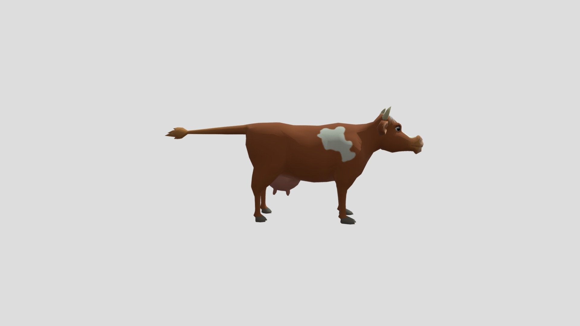 cow - Download Free 3D model by jackiebatteau [46767c3] - Sketchfab