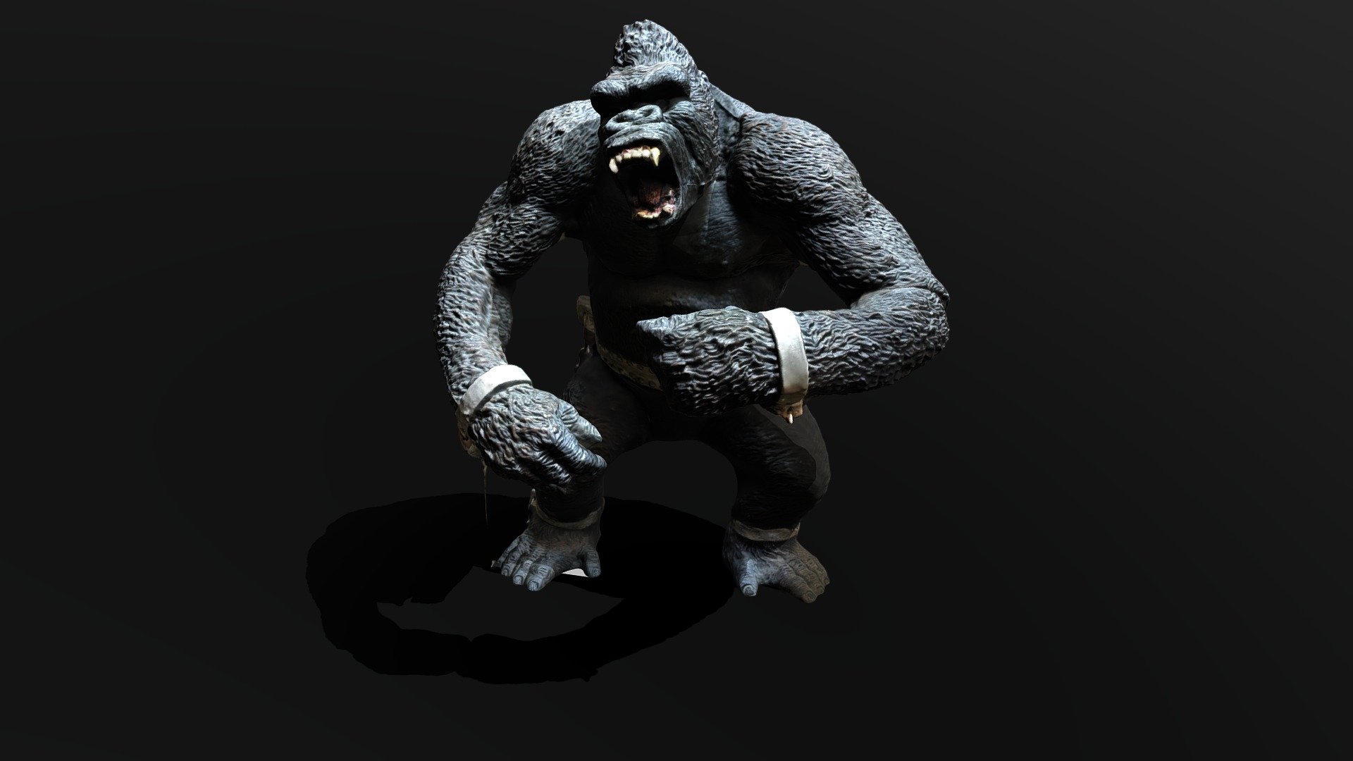King Kong Action Figure - Download Free 3D model by jtressle [4677e84 ...