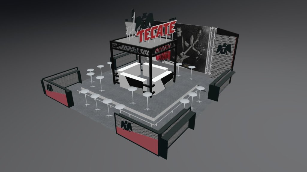 Tecate VIP - 3D model by OWS [4678107] - Sketchfab