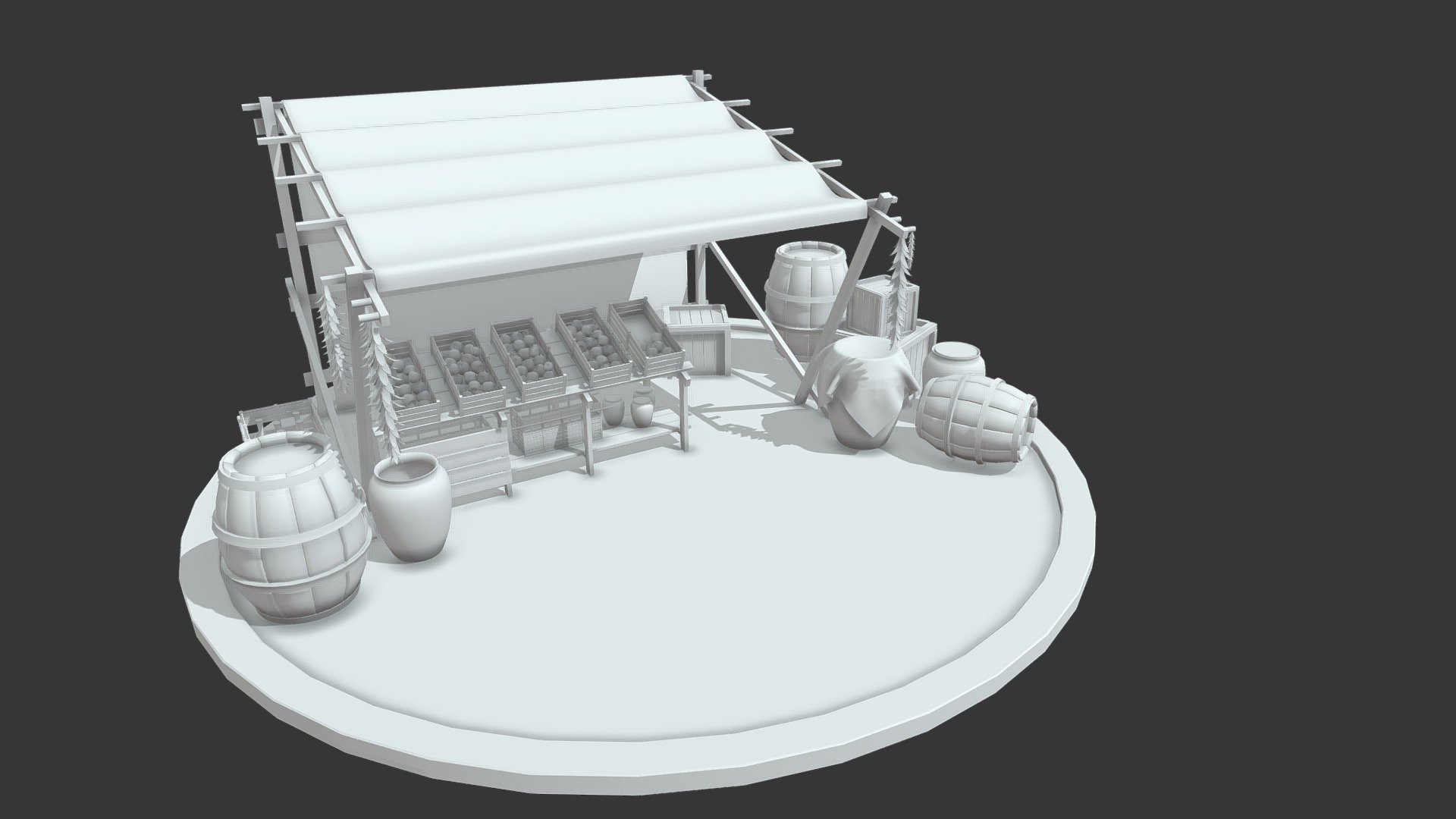 Stragan - 3D model by Mavska [4679d73] - Sketchfab