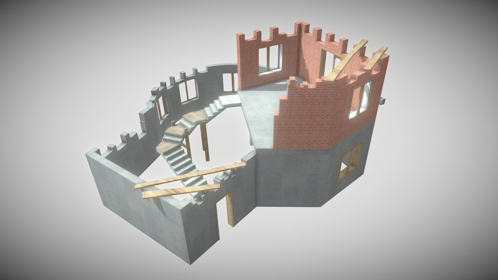 Construction. Build - Download Free 3D model by Stas Gunko (@Stasgunko ...