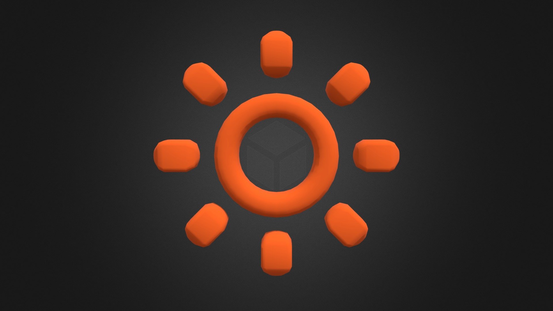 Sun 3D icon - 3D model by summer57 (@summer5717) [467d707] - Sketchfab