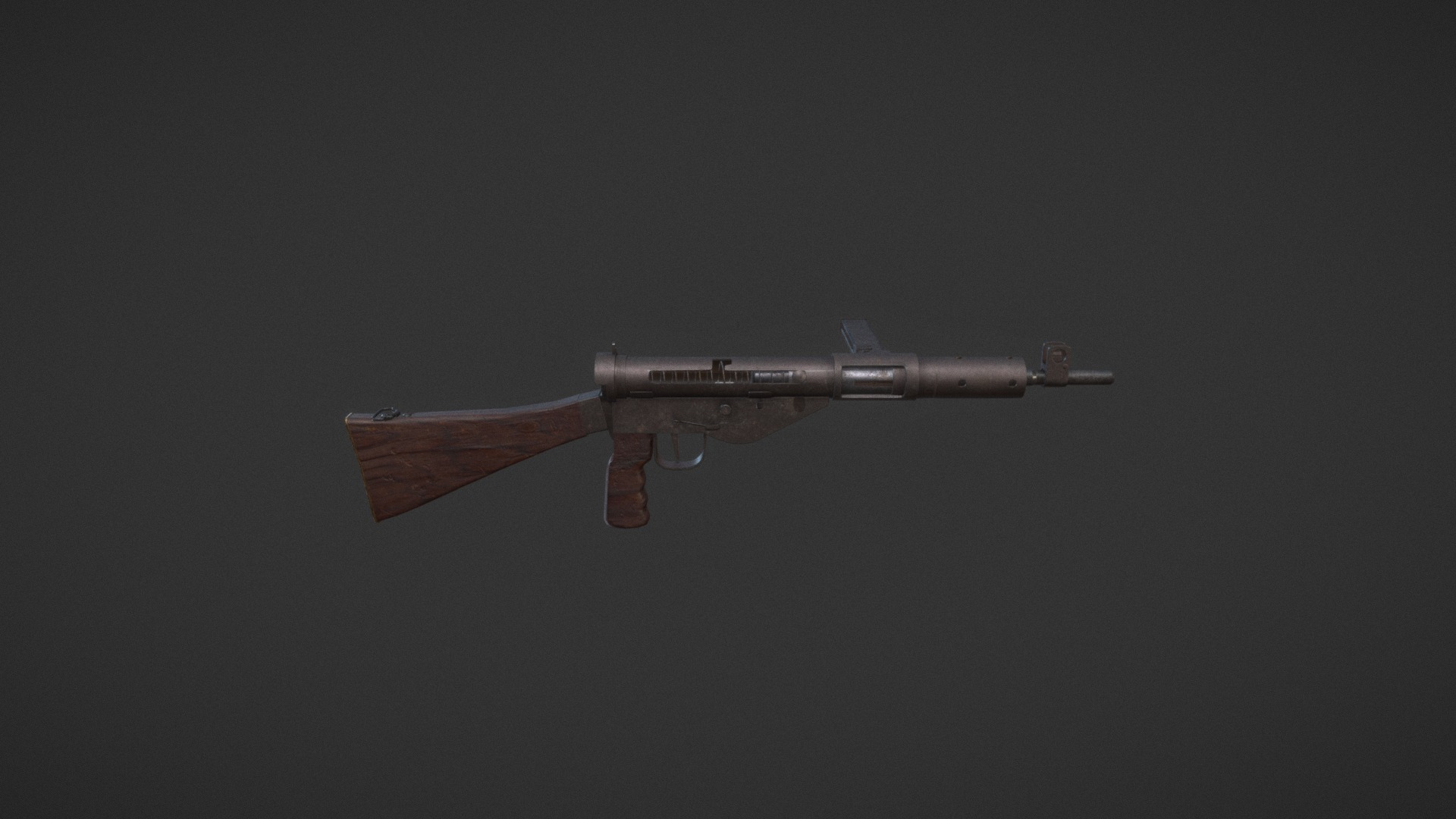 Sten Gun Mk. V - 3D model by Luke Oughton (@lukeoughtonart) [467d71a ...