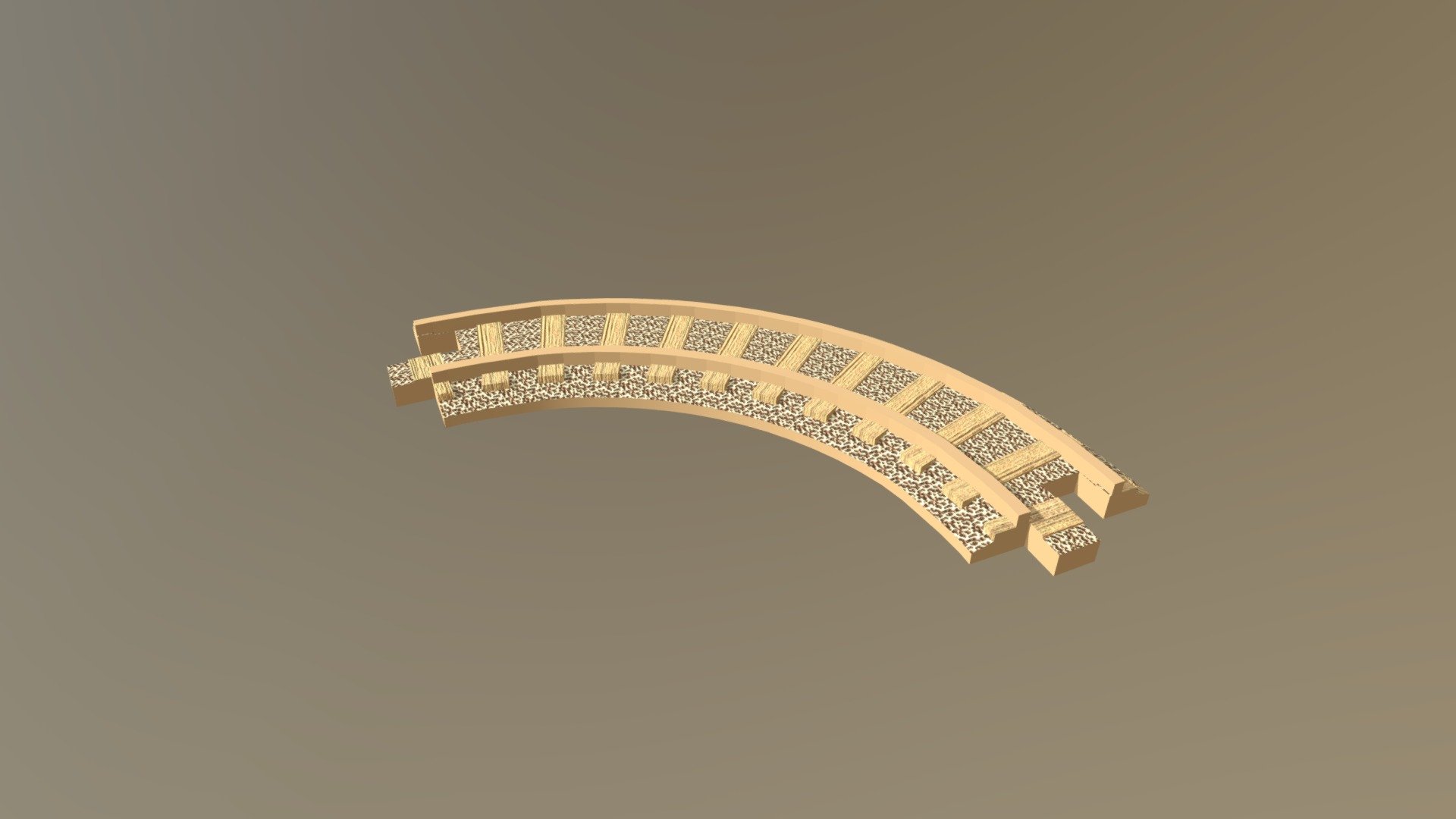 Geotrax Curve - 3D model by offbeatpath [467dc5d] - Sketchfab