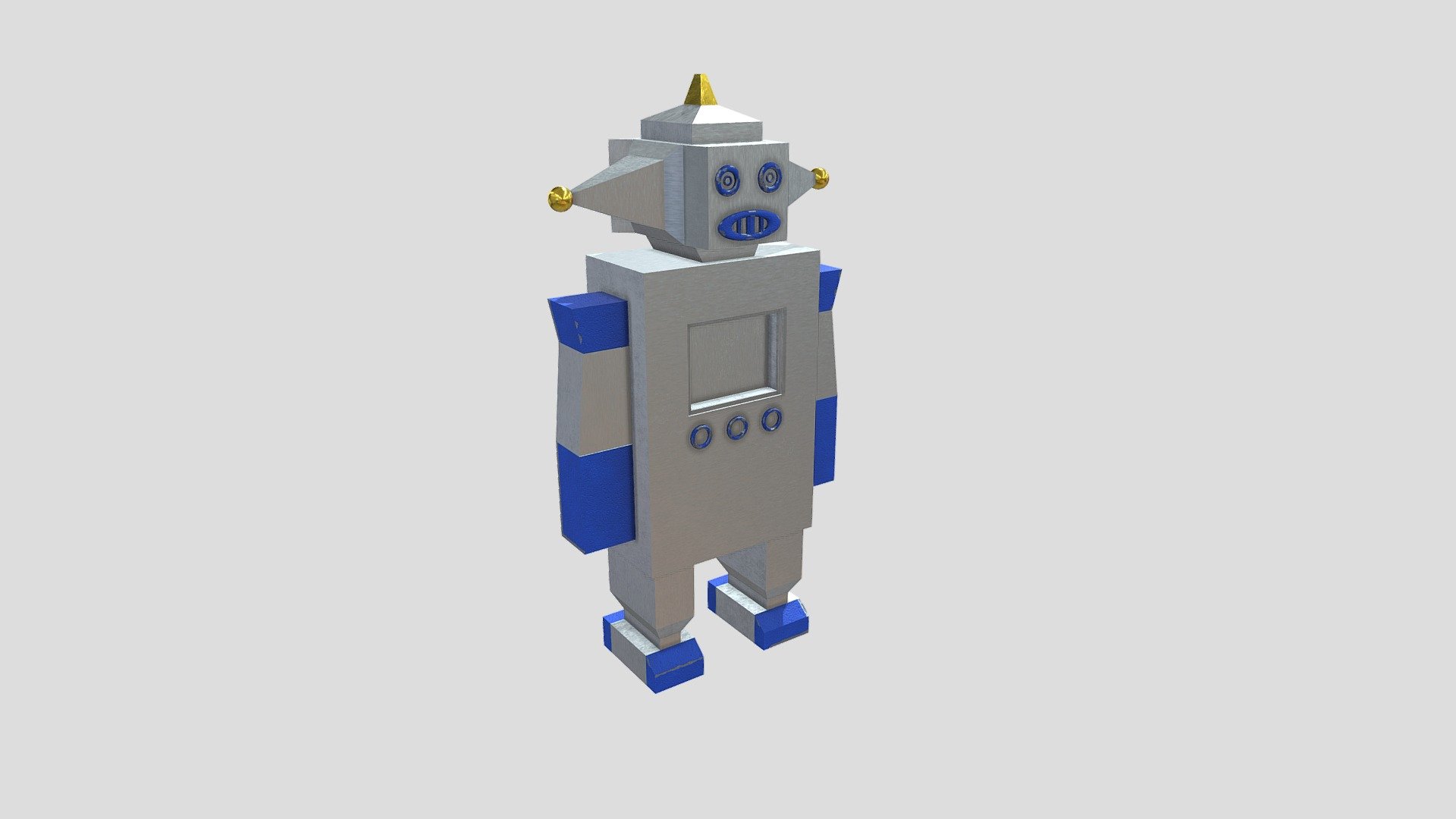 RoboBoy - 3D model by DDrury [467e1e9] - Sketchfab
