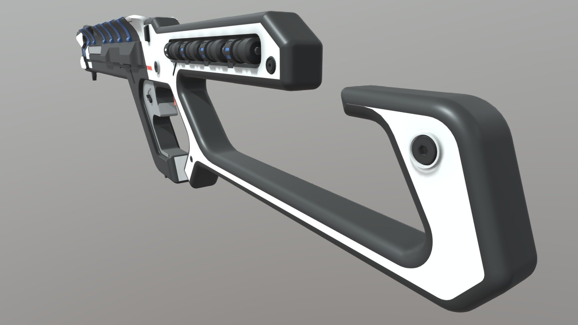 Sci Fi Mag Lev Rail Gun - 3D model by Dan Padilla (@danpad) [46801f2 ...