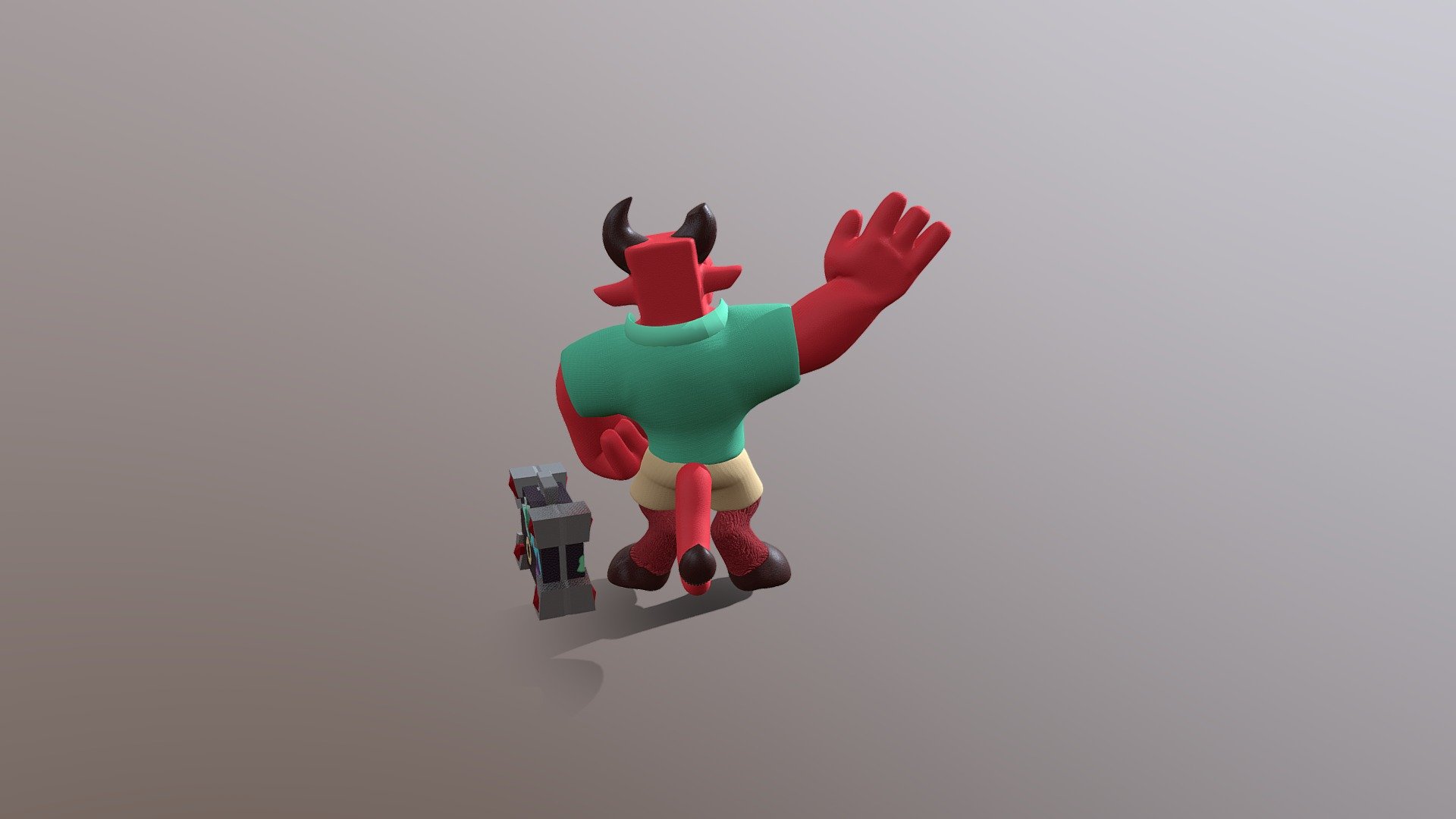 Demon King on Vacation - 3D model by TOD25 [4680404] - Sketchfab