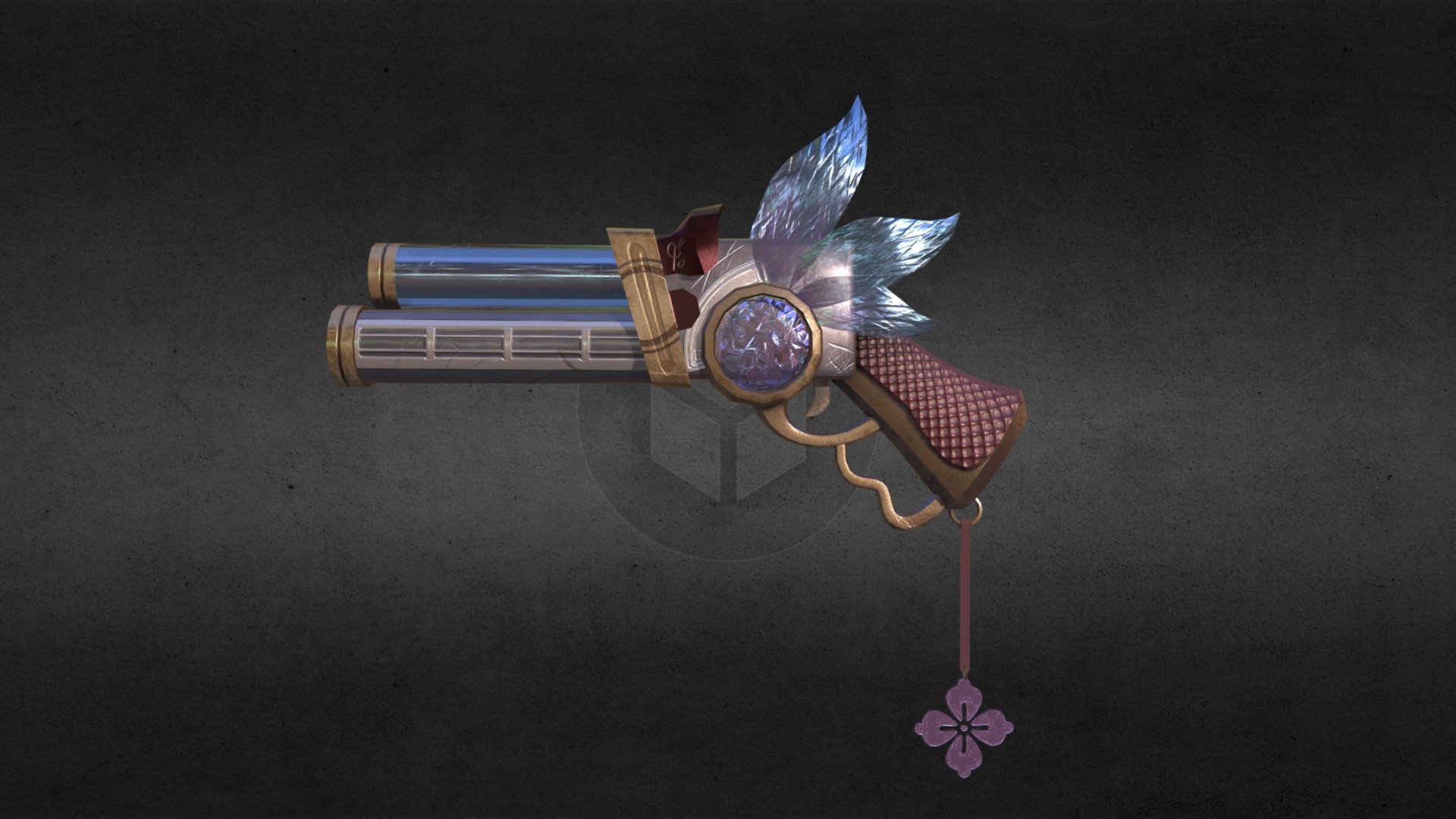 Cool Gun - 3D model by nizola_nisi [4680890] - Sketchfab