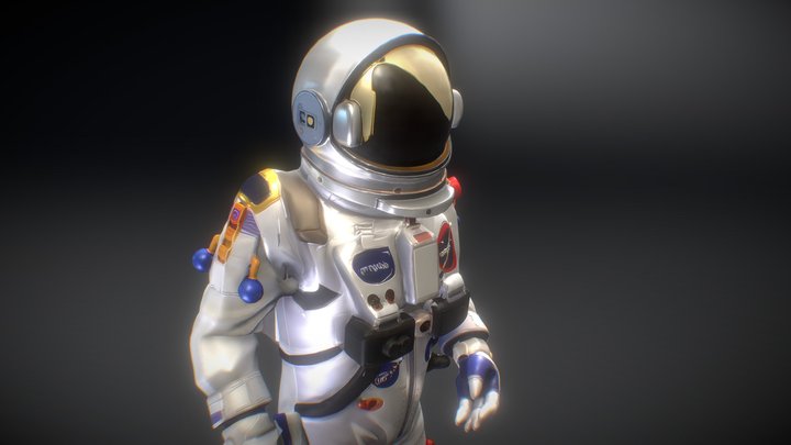 Astronaut 3D models - Sketchfab