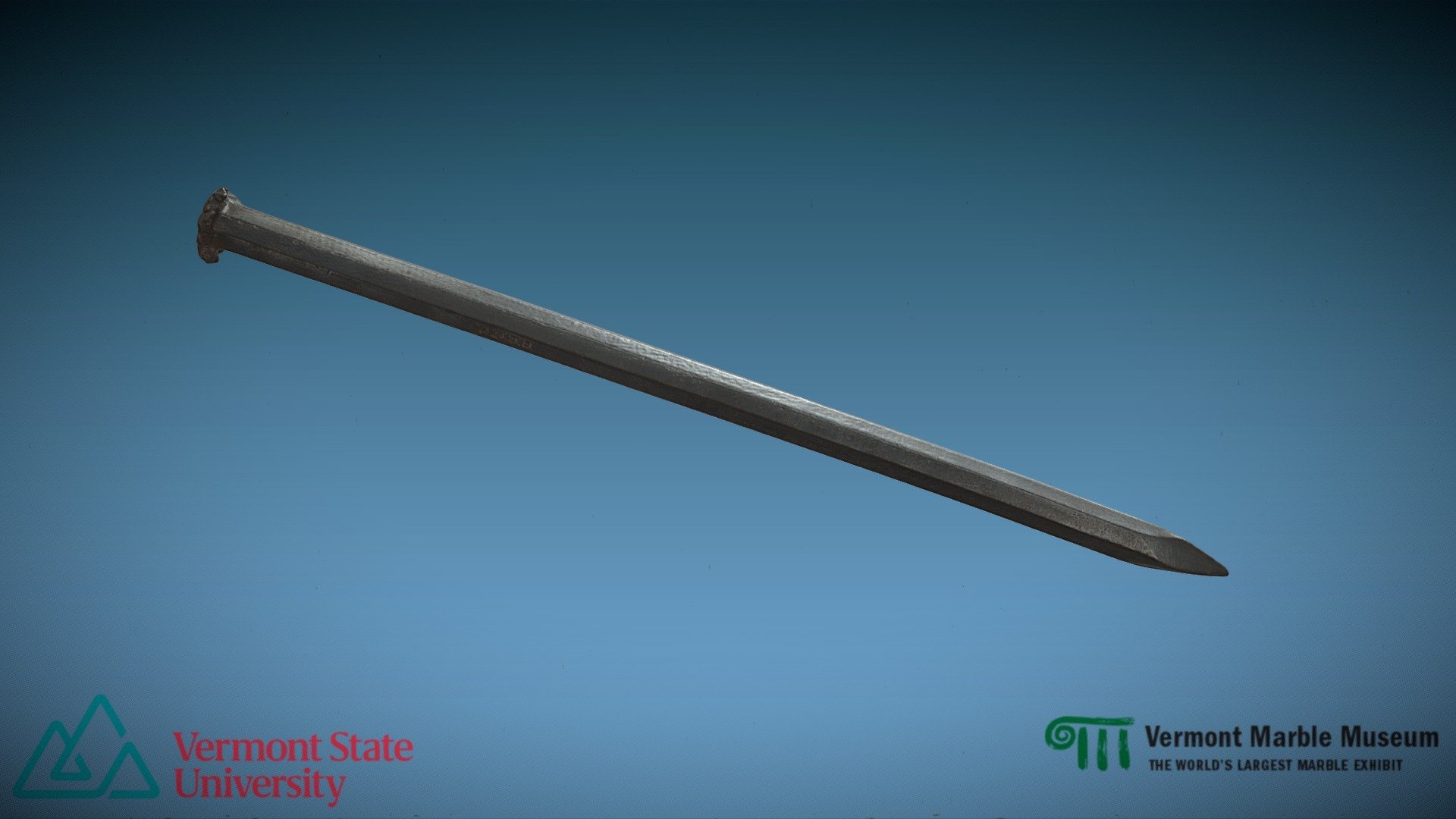 Pointed Chisel (VTSU3D-60-21) - Download Free 3D model by Vermont State ...