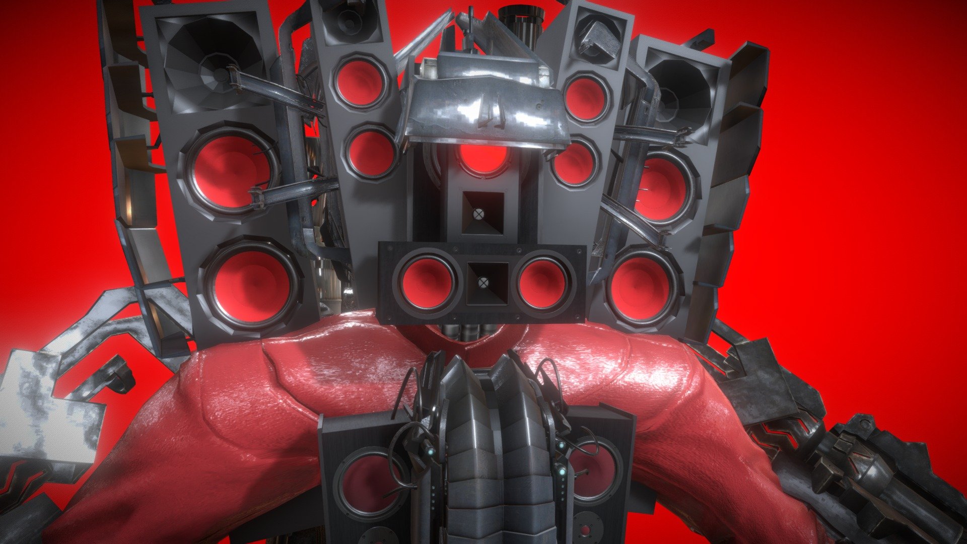 Upgrade titan speakerman 2.0 (DOM STUDIO) - Download Free 3D model by ...