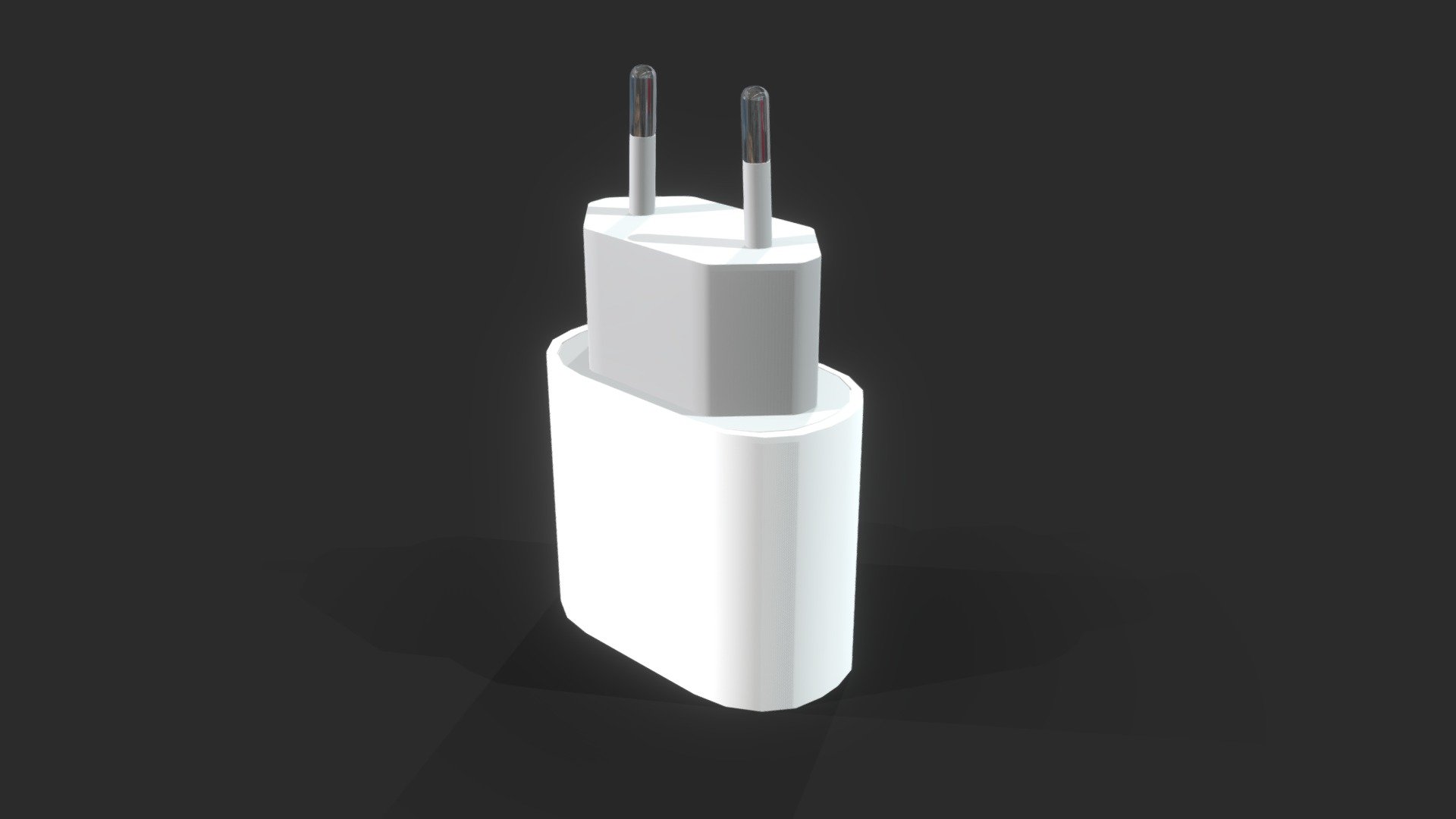 Apple Power Adapter - Download Free 3D model by Blue3D (@Blueberry12 ...