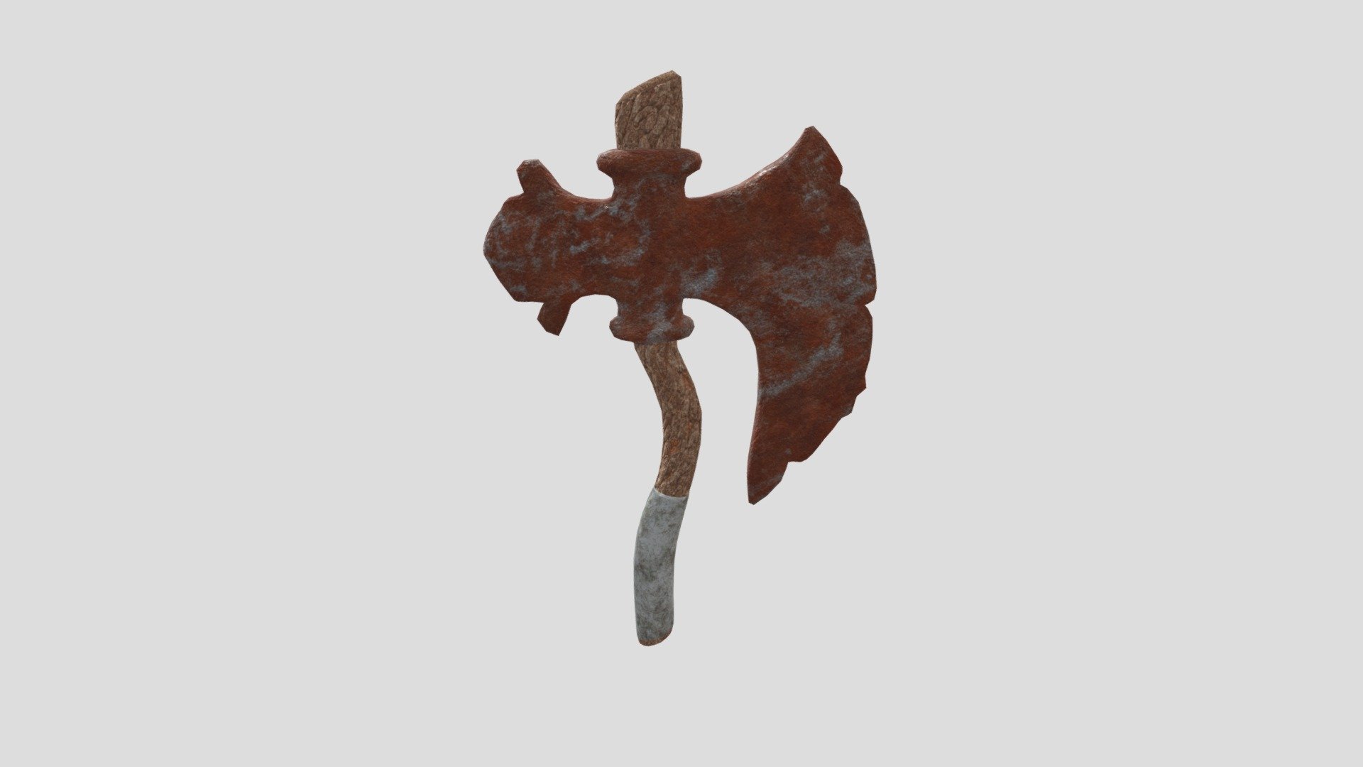 Rusted axe - 3D model by Introvert3DArtist [46863bb] - Sketchfab