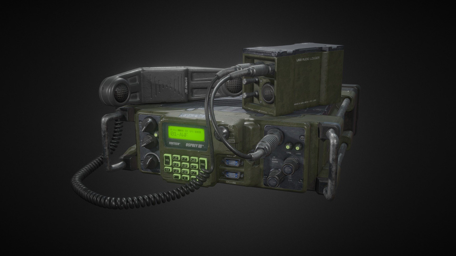 Military Radio - Download Free 3D model by FarshadGhorbannezhad ...